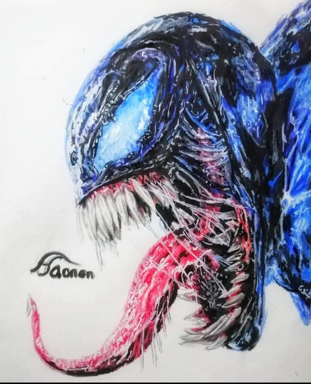 ArtStation - venom painting