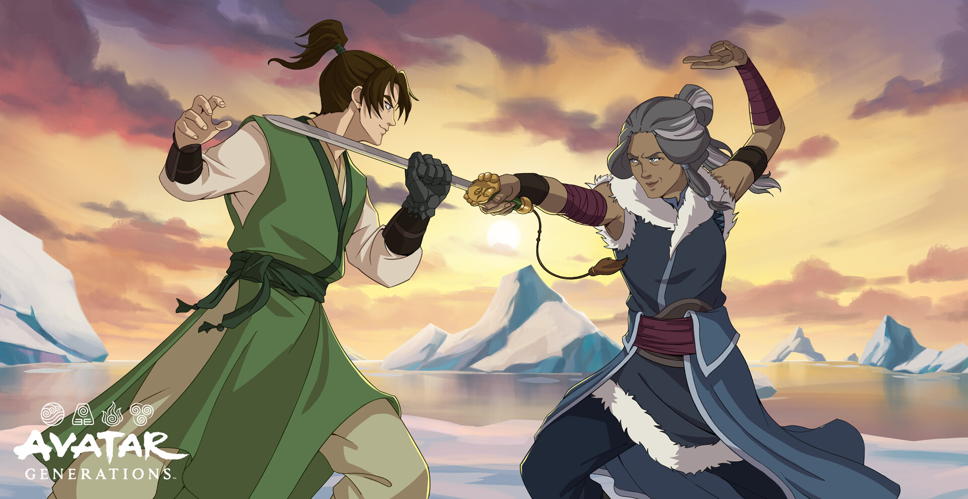 Rod Mendez - Avatar Generations - Rise of Kyoshi Art