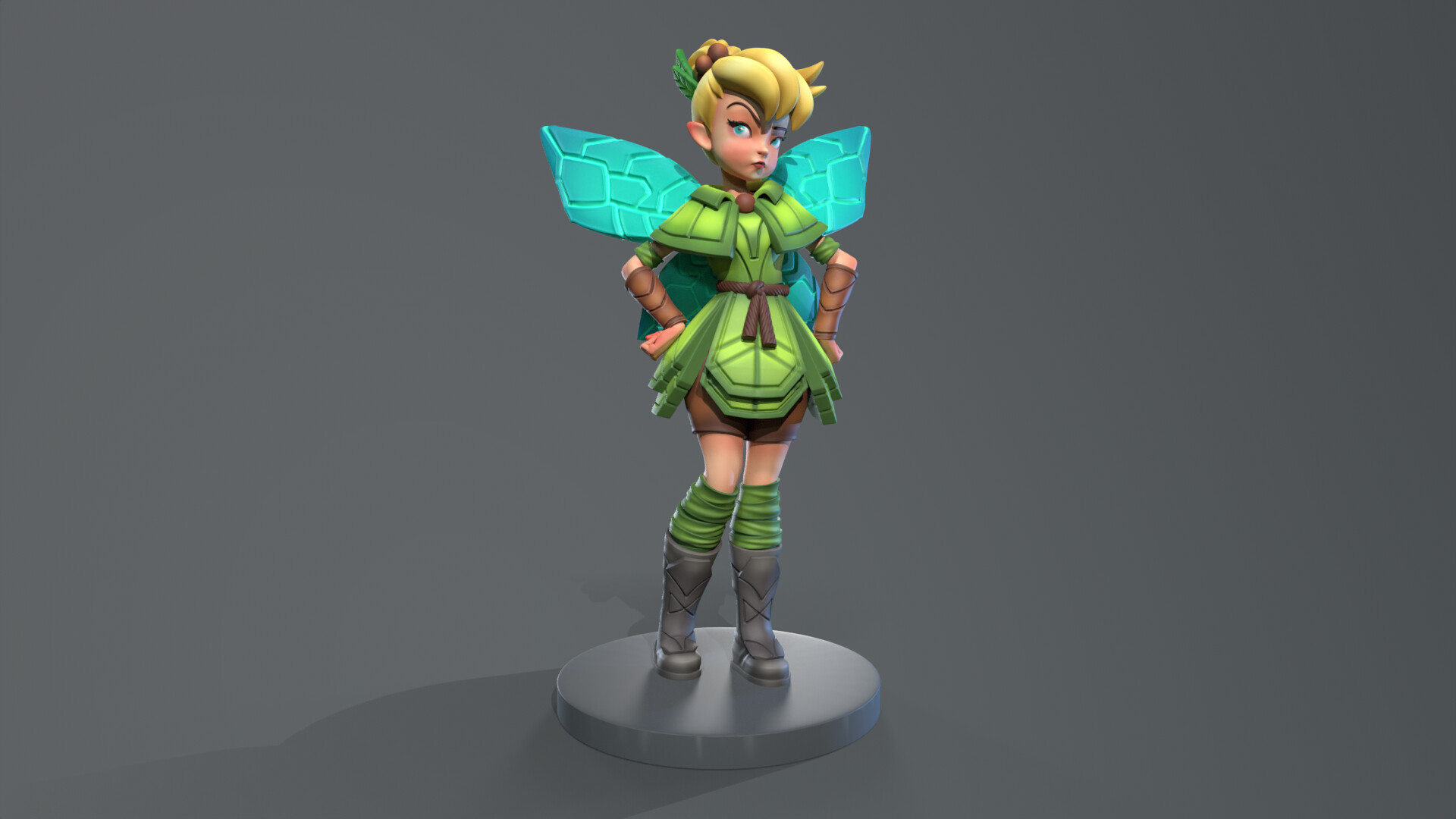 ArtStation - Lorcana - Tinker Bell Giant Fairy - 3D Print Fanart
