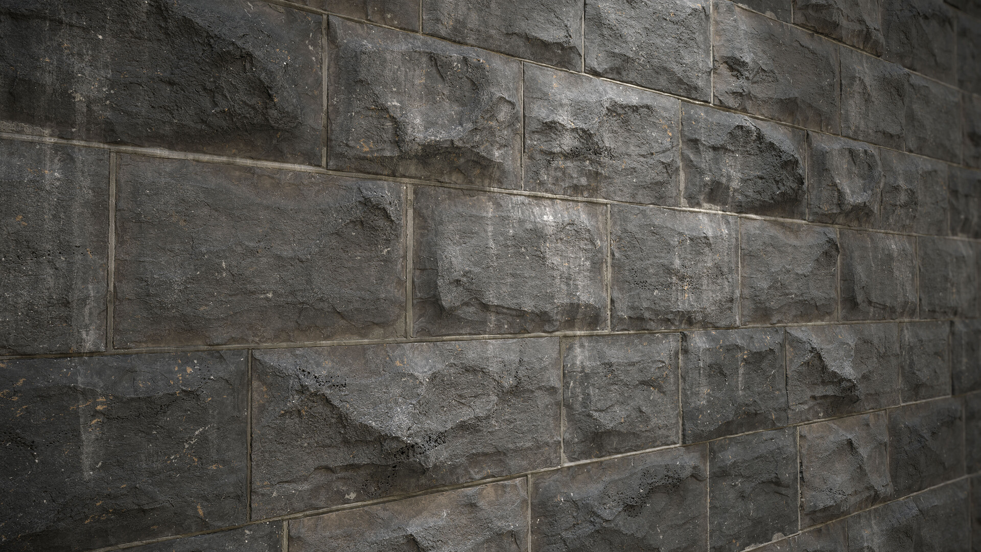 Stephen Honegger - Bluestone Wall - Substance Material
