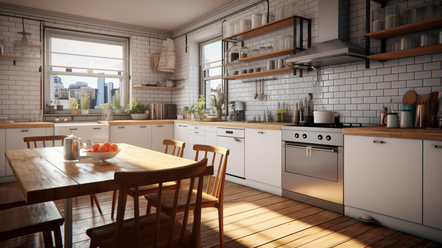 ArtStation - Kitchen Interior Design -Archviz