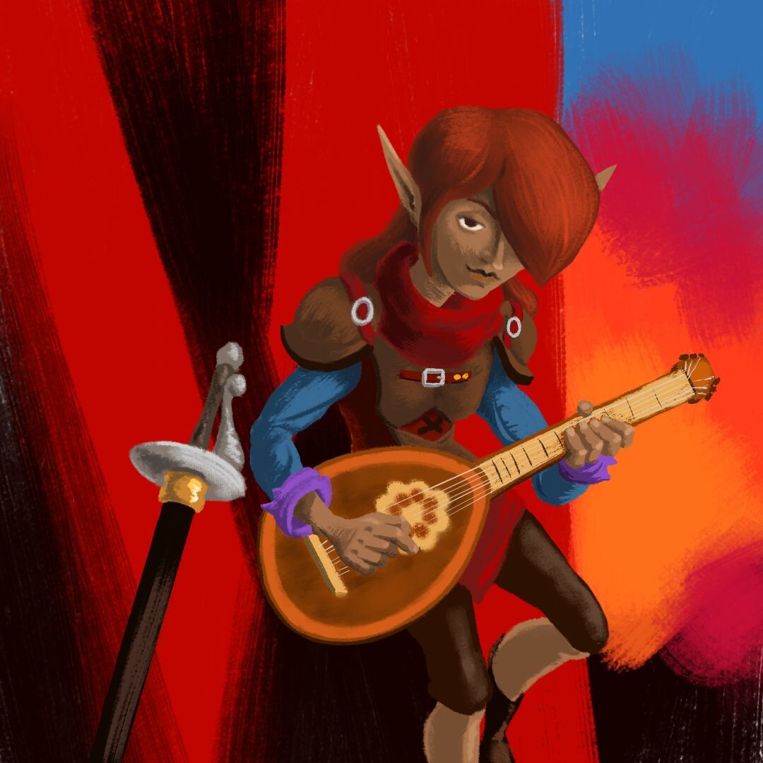 ArtStation - DnD Character Portrait: Wrexim