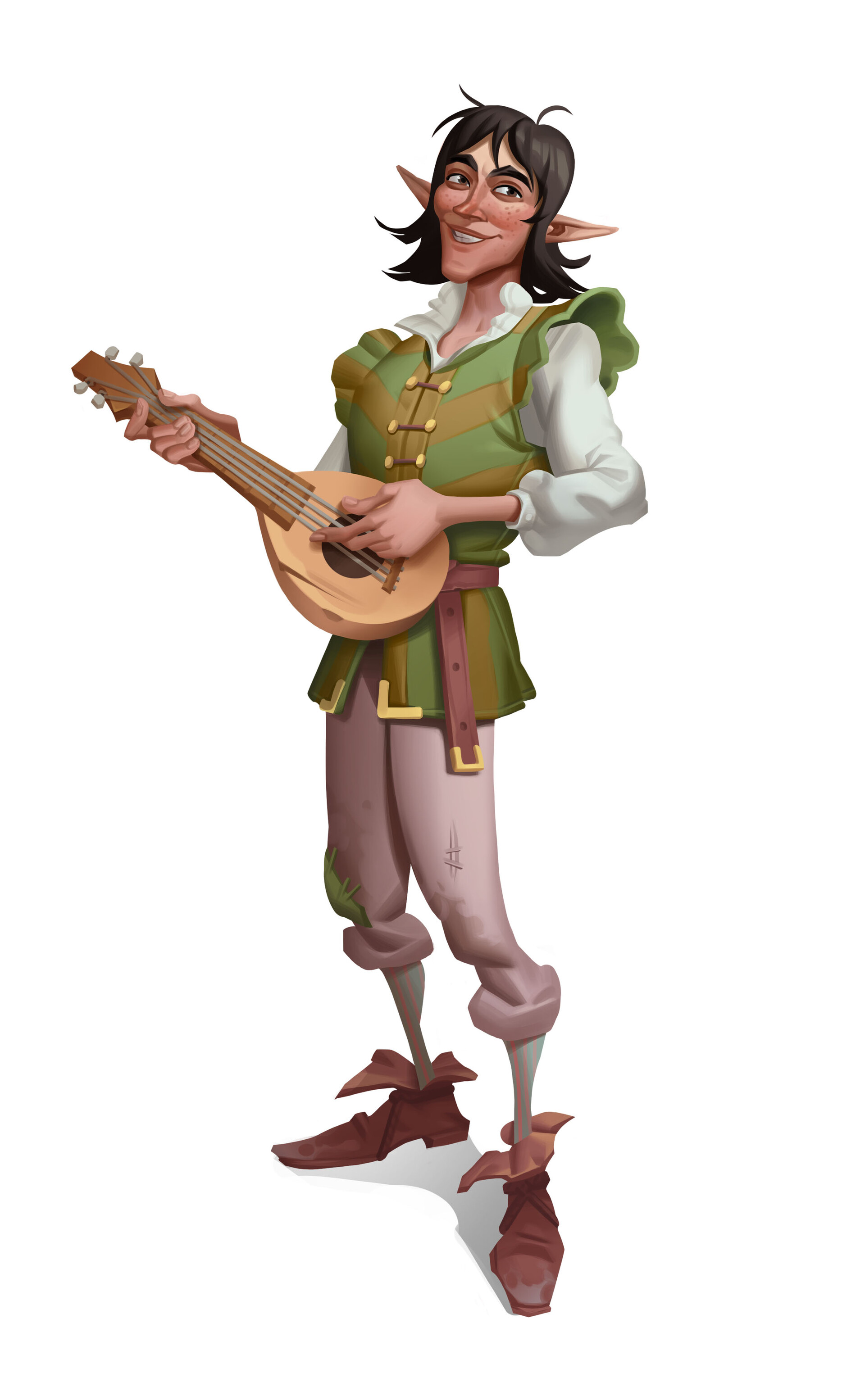 ArtStation - Elf bard