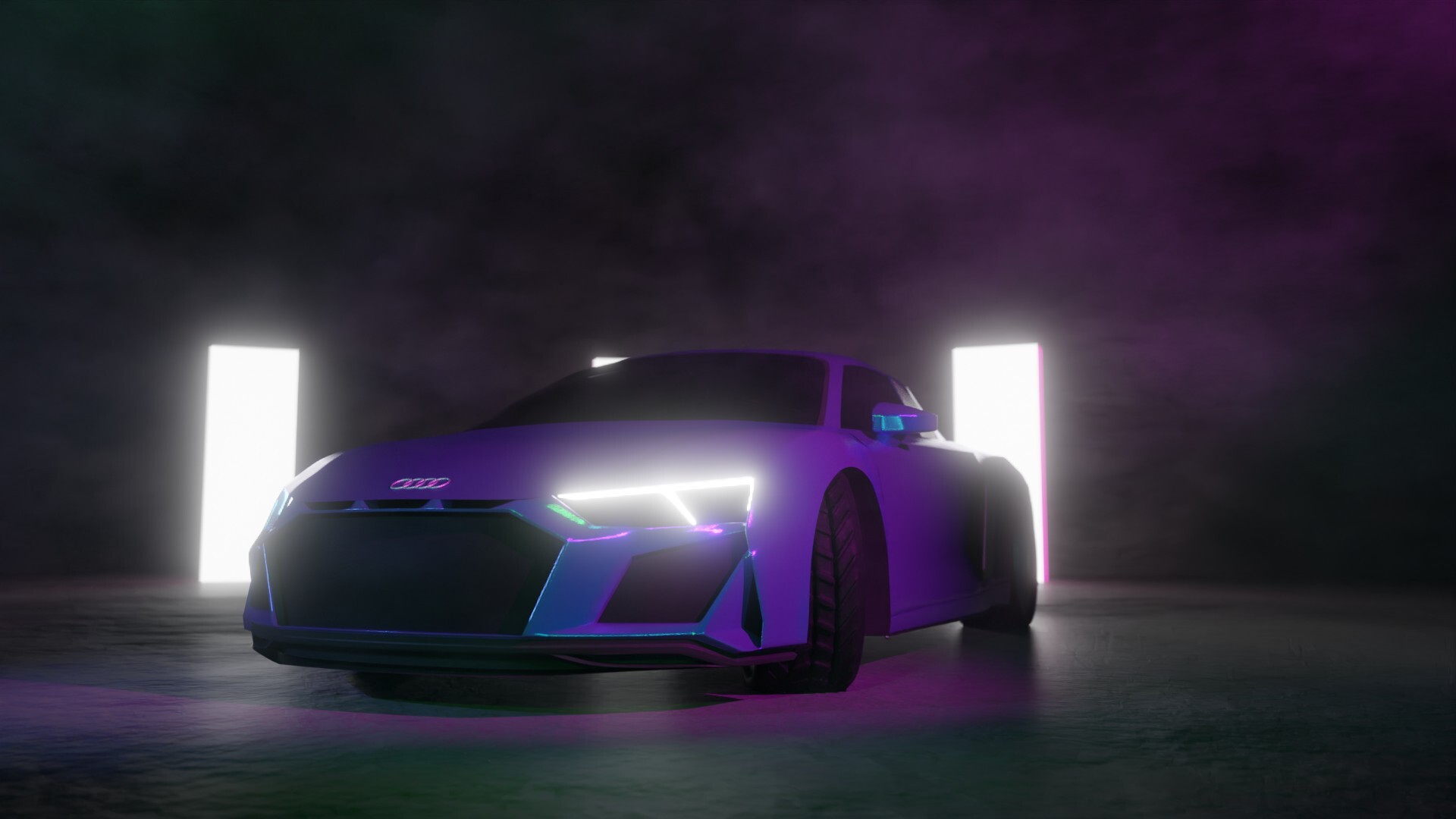 ArtStation - Audi R8 2018