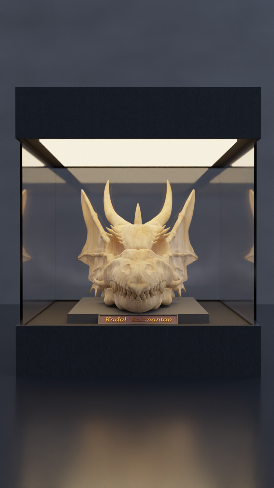 ArtStation - Digital Sculpting - Dragon skull
