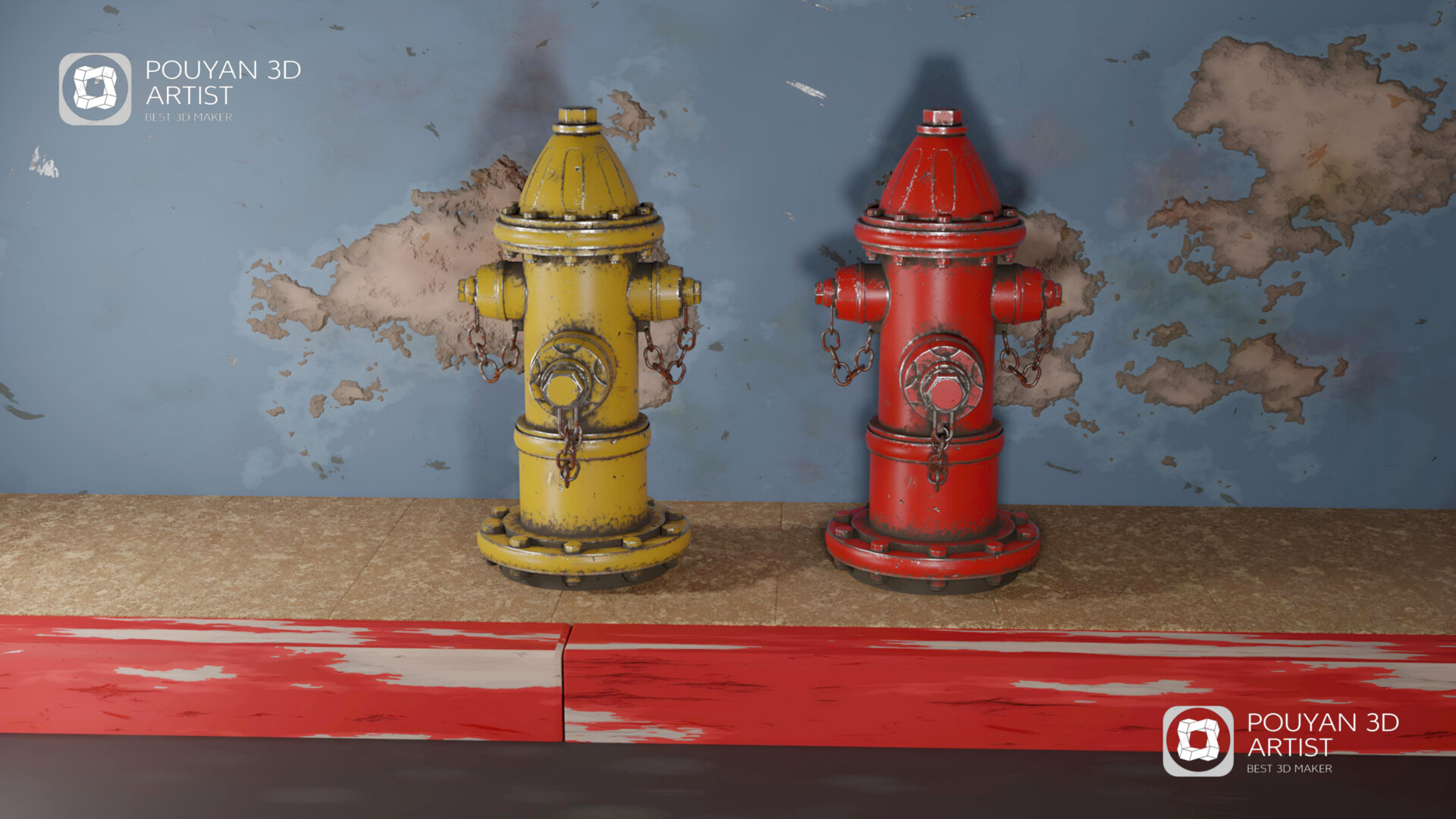 ArtStation - Fire Hydrant