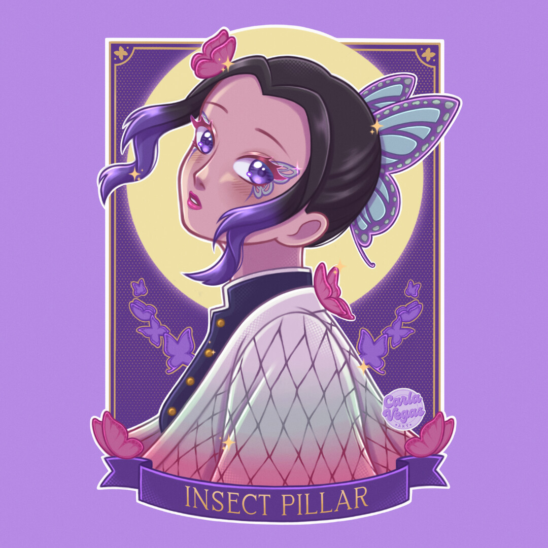ArtStation - Insect Pillar Tarot Card