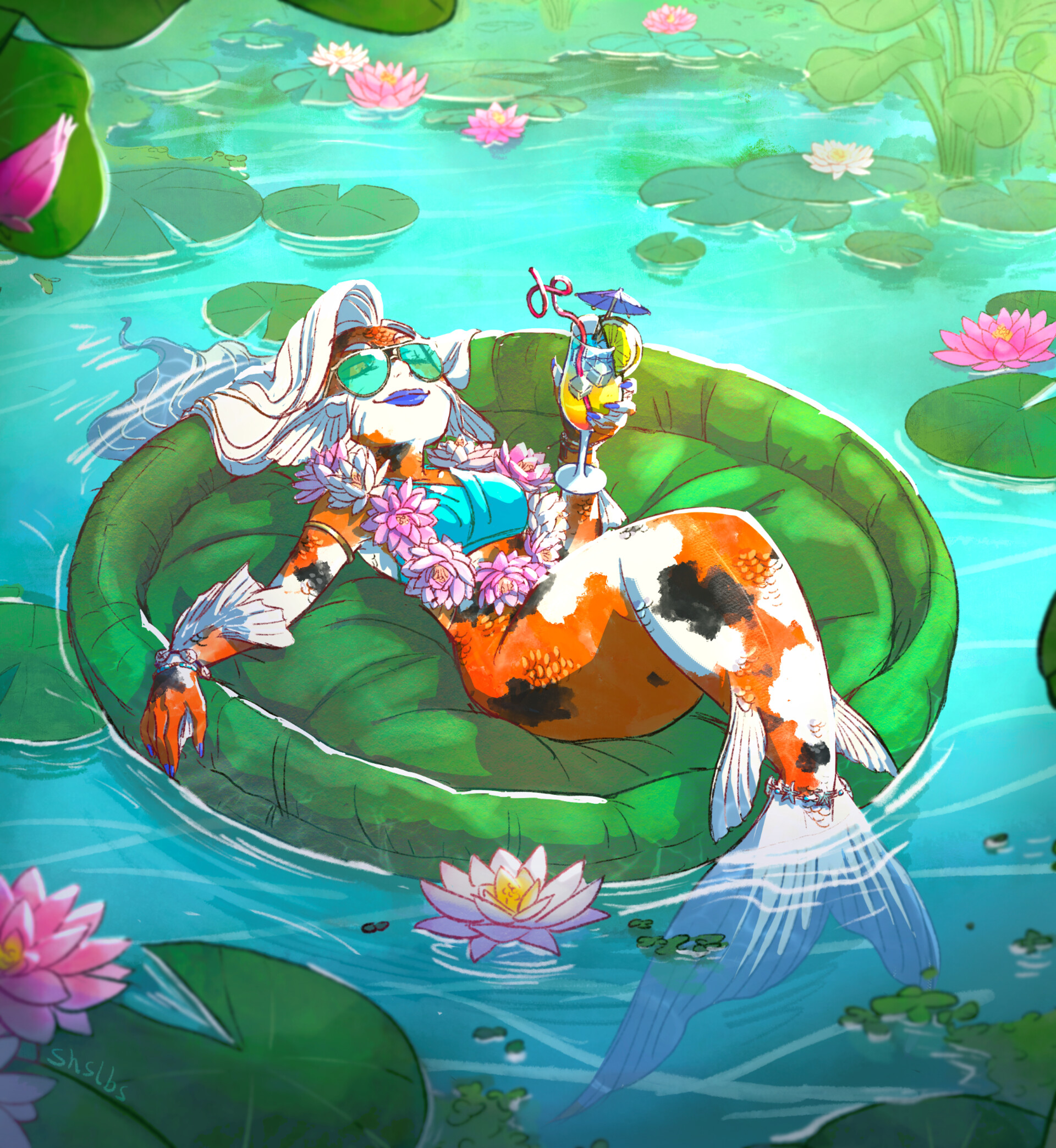 ArtStation - Koi Mermaid