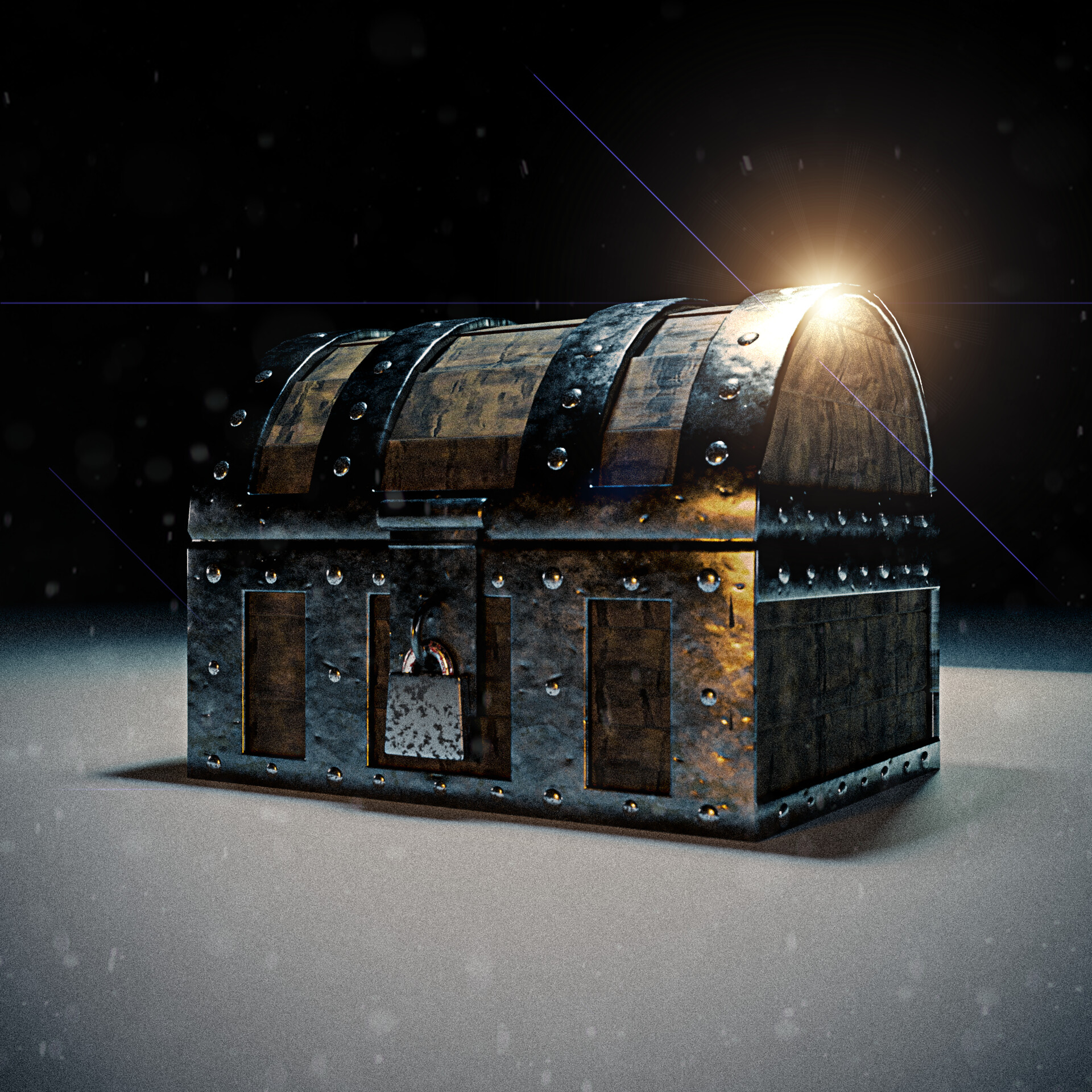 ArtStation - treasure Chest Model Showcase
