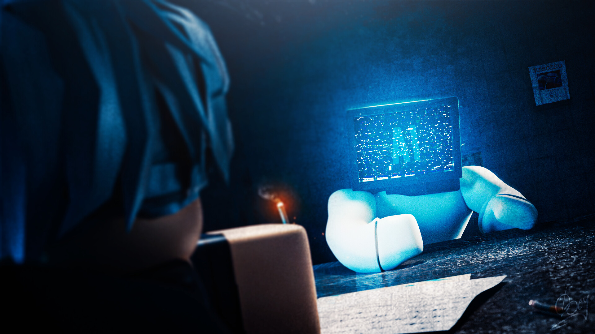 ArtStation - Ai Interrogation Personal Artwork