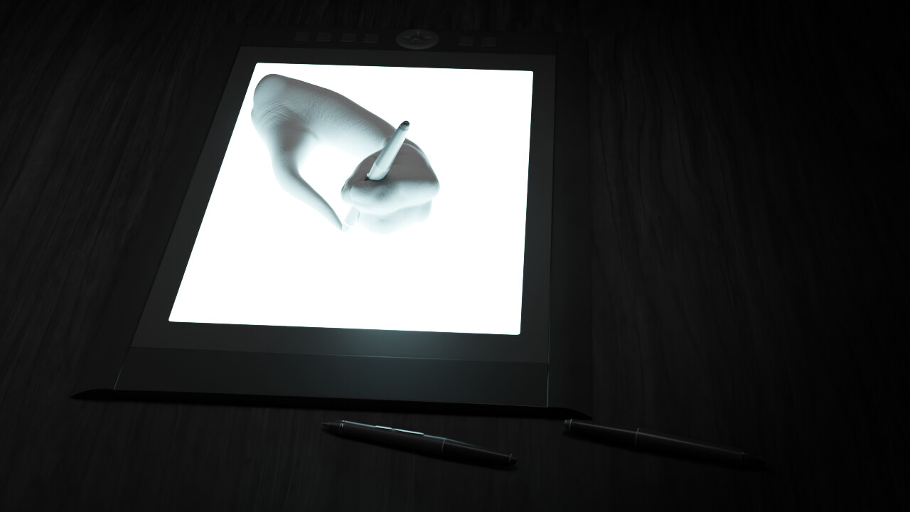 Miguel Roman - The Art of Sculpture: Hand Emerging from Tablet