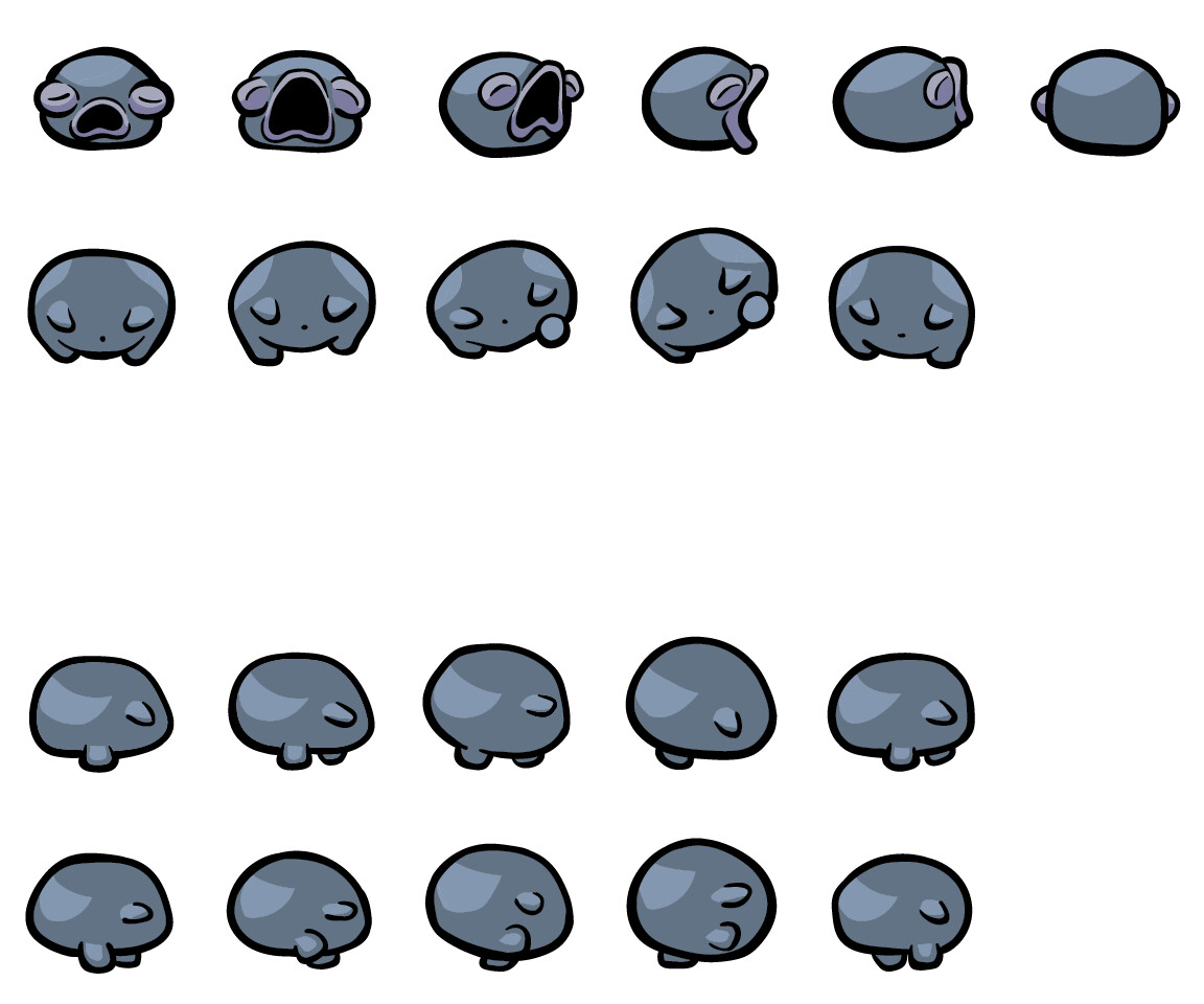 ArtStation - Binding of Isaac 'Reflashing' Fan Project