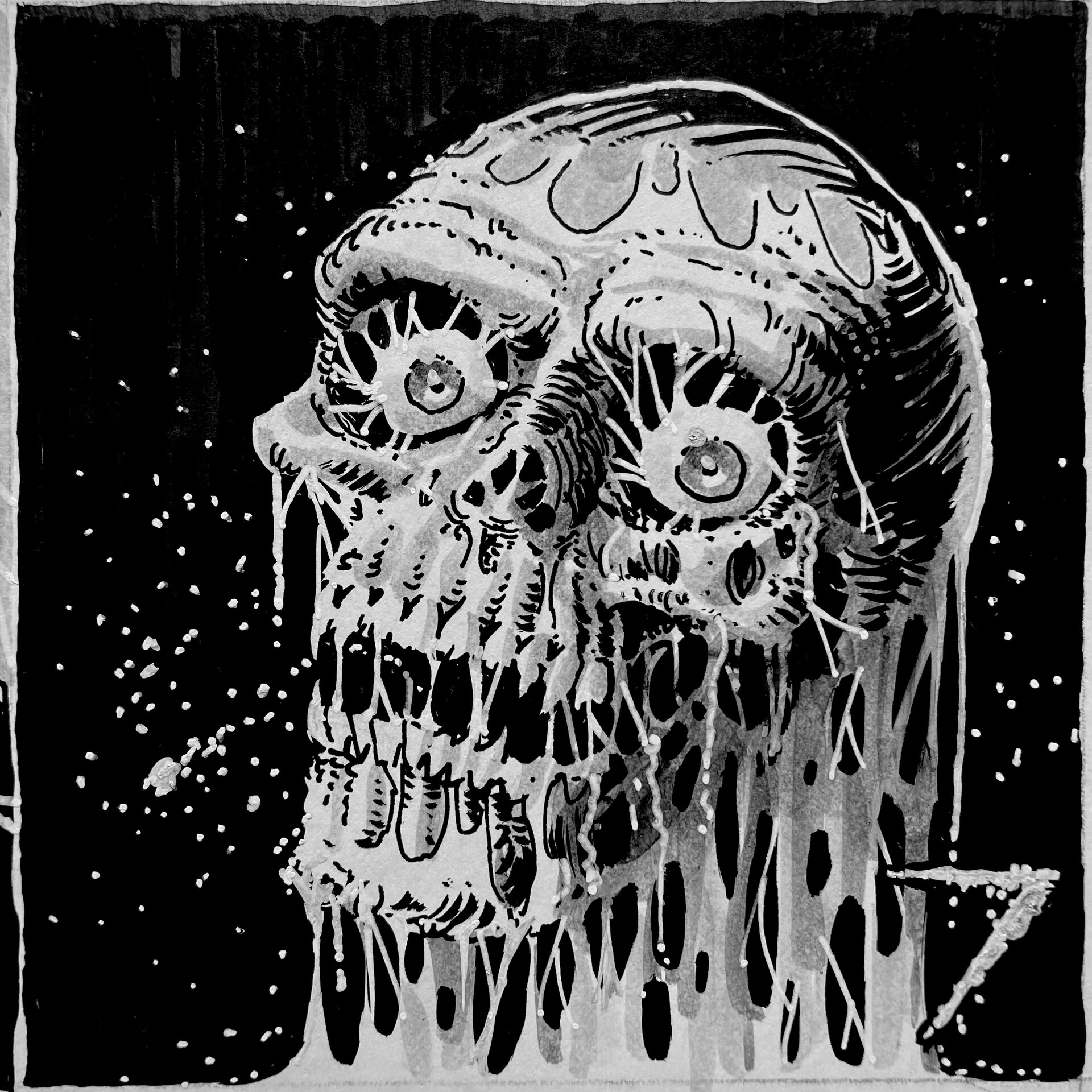 ArtStation - 7. Drip - Inktober