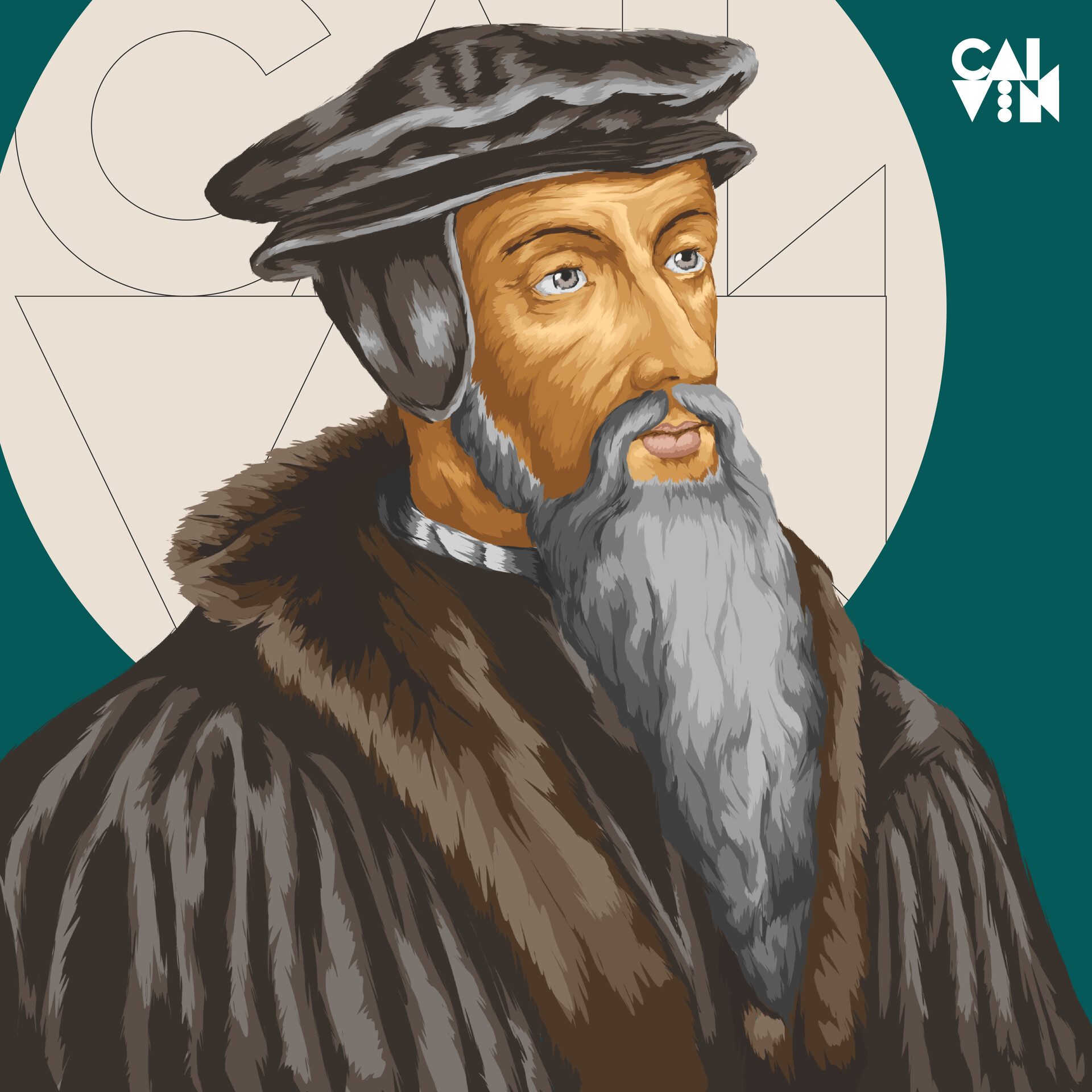 ArtStation - Reformed Theologians Series - John Calvin