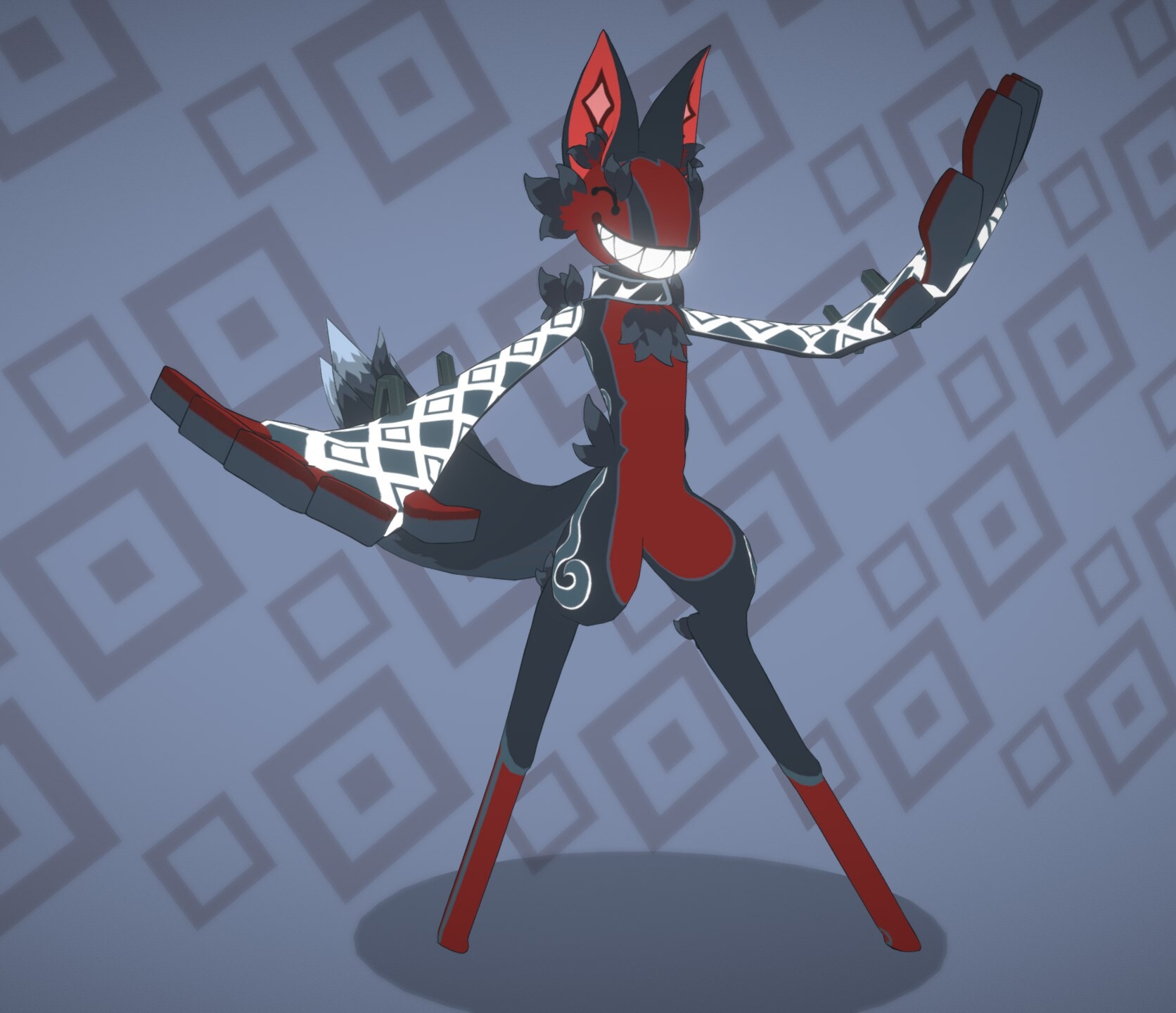 ArtStation - Scarfox Atrix - Rigging Test