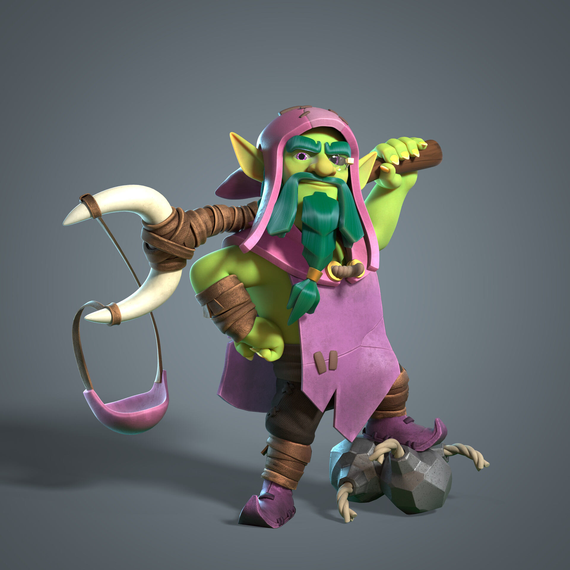 Chrystian Jungles - Clash of Clans : Goblin Grand Warden