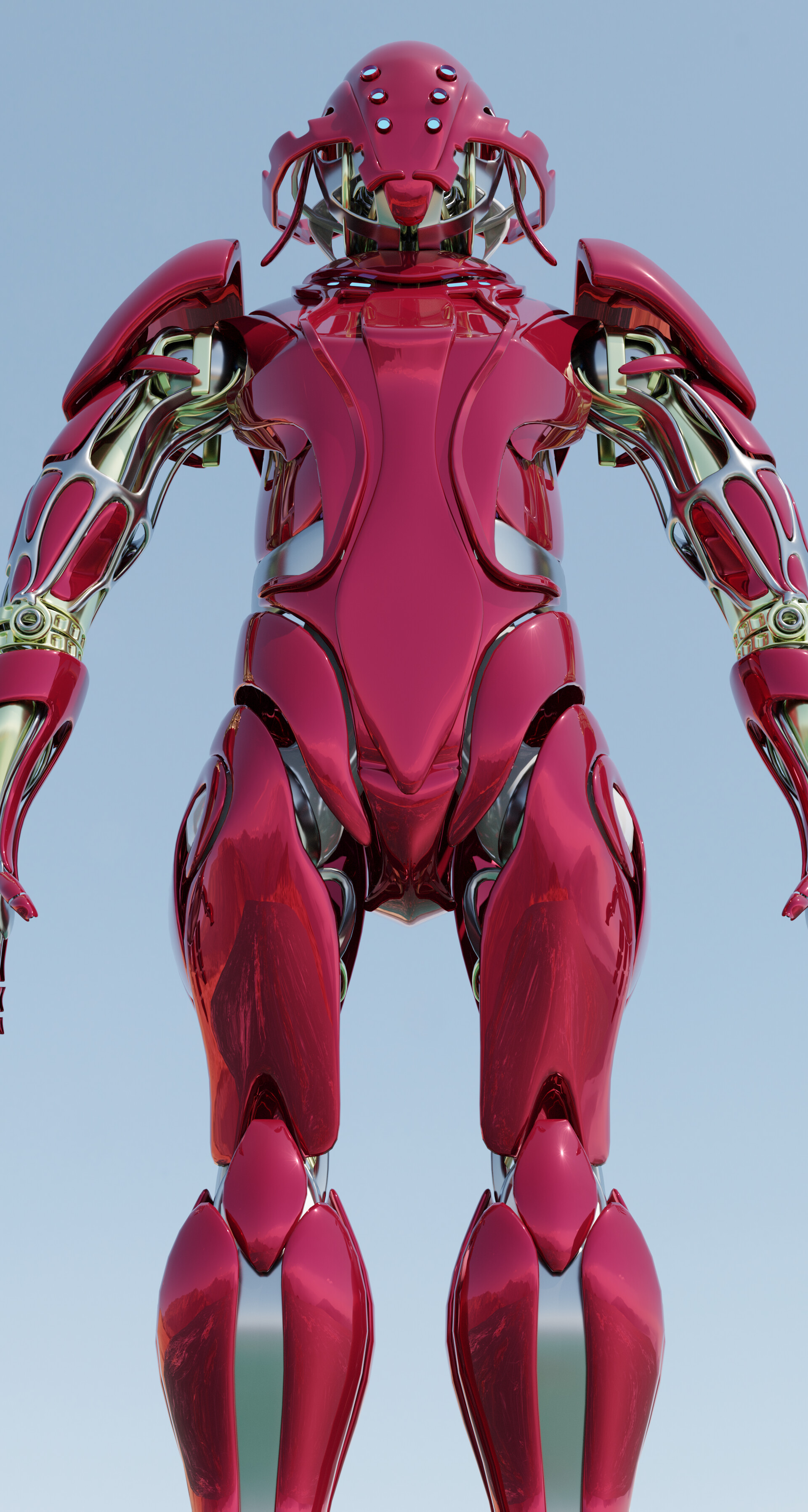 ArtStation - Model sci fi droid