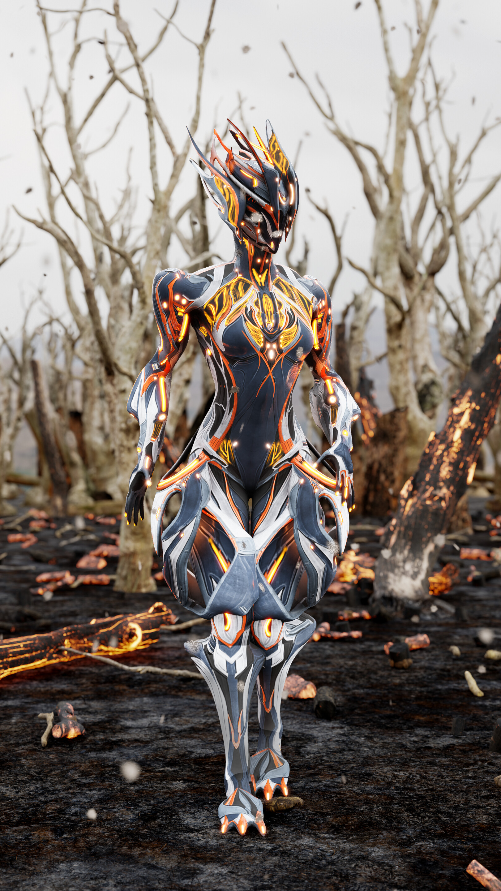 ArtStation - Flames of destruction