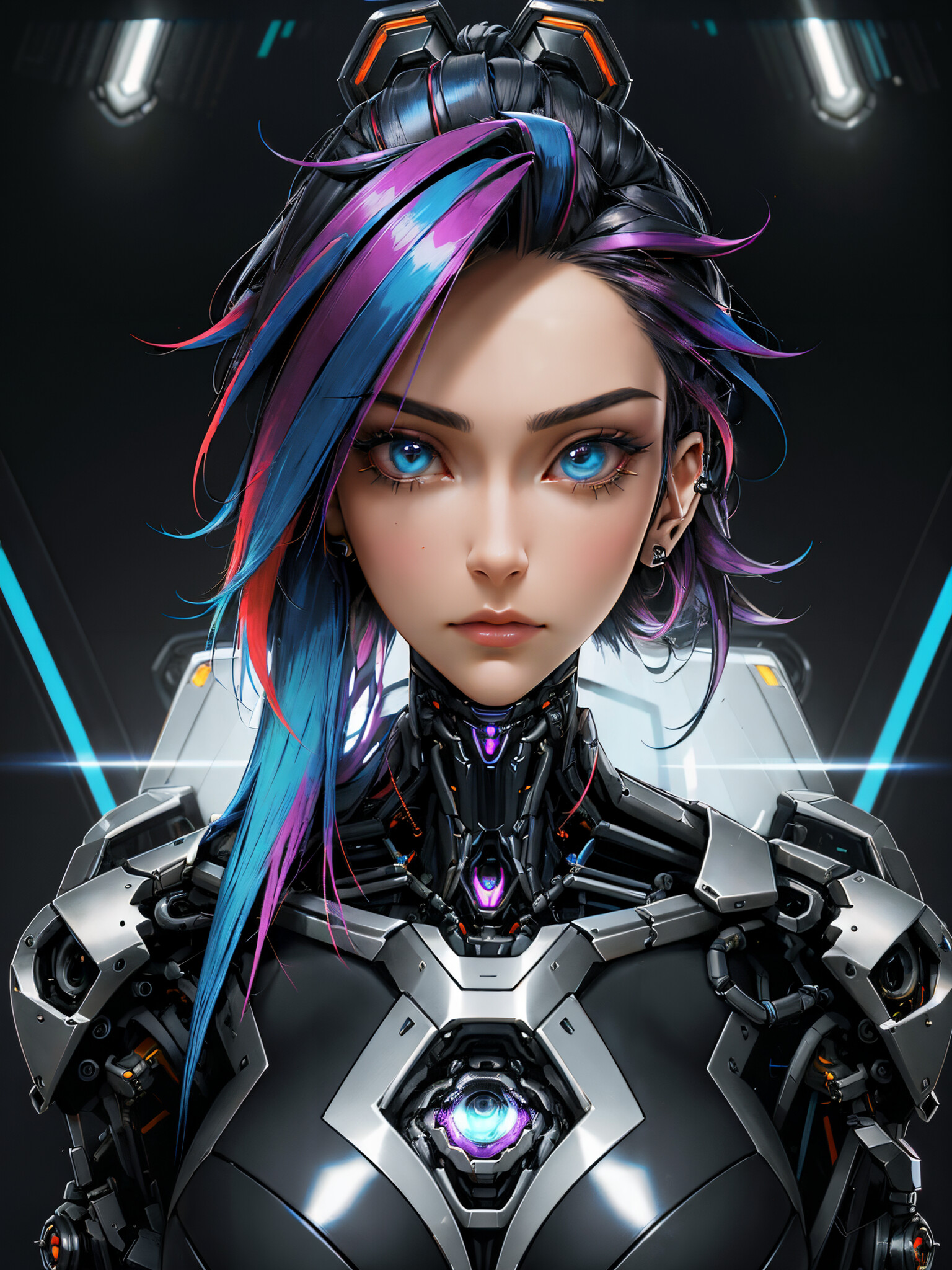 ArtStation - Cyborg Portraits