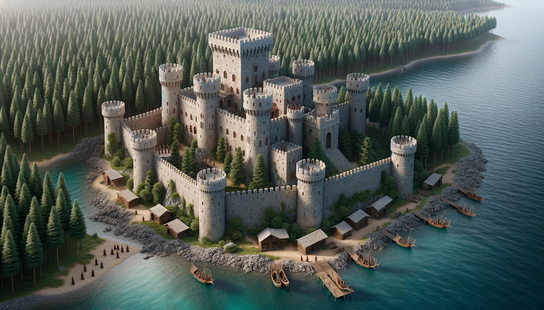 ArtStation - Ottoman state castles