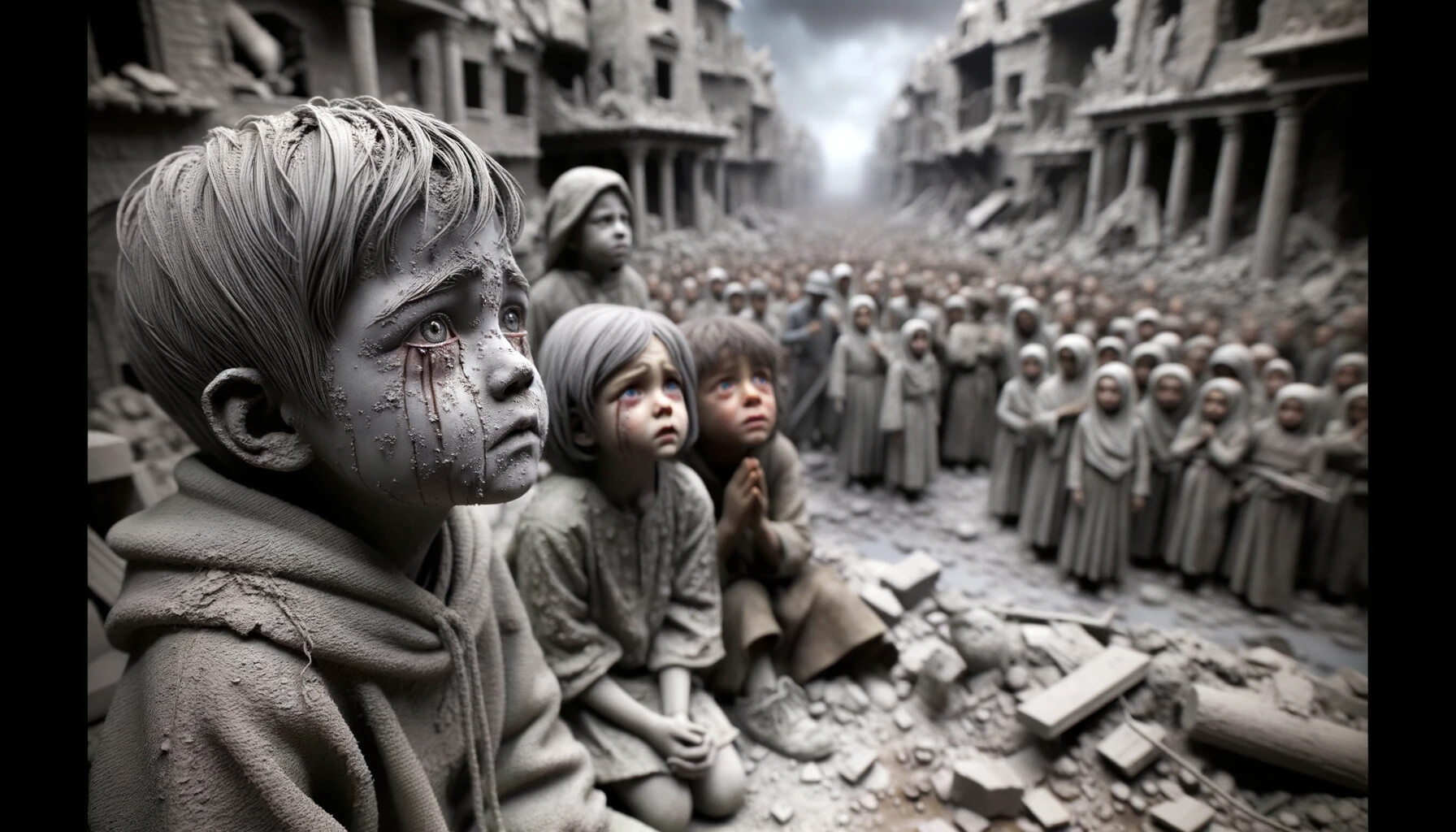 ArtStation - Children are the losers of all wars