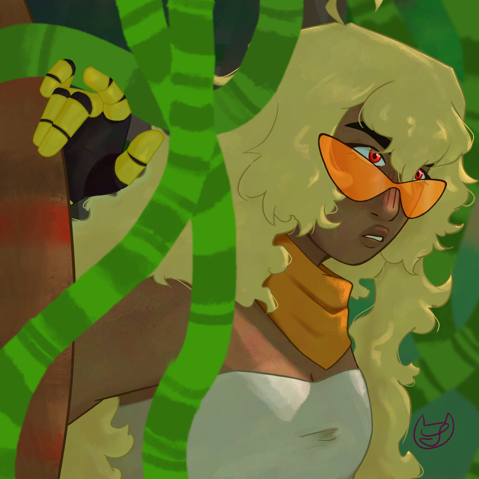 Trinity Sencindiver - Yang RWBY Fanart