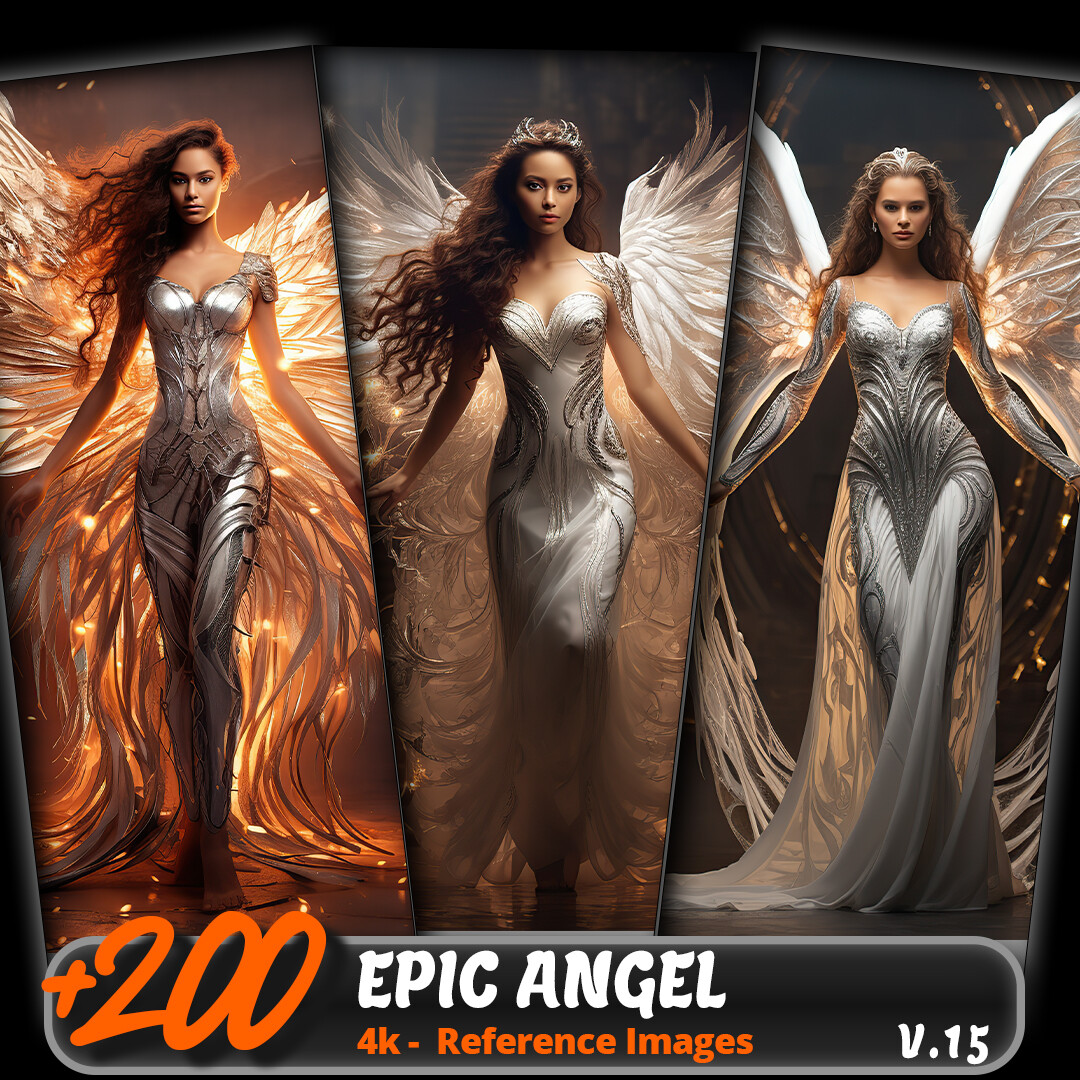 ArtStation - EPIC ANGEL VOL. 15/ 4K/ Reference Image