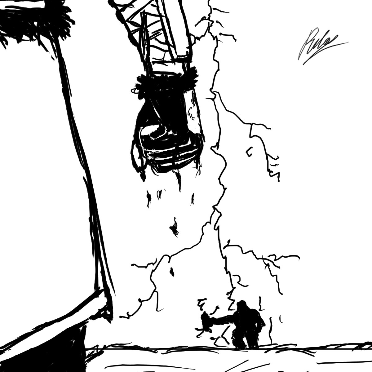 ArtStation - Inktober 2023 Day 7: Drip