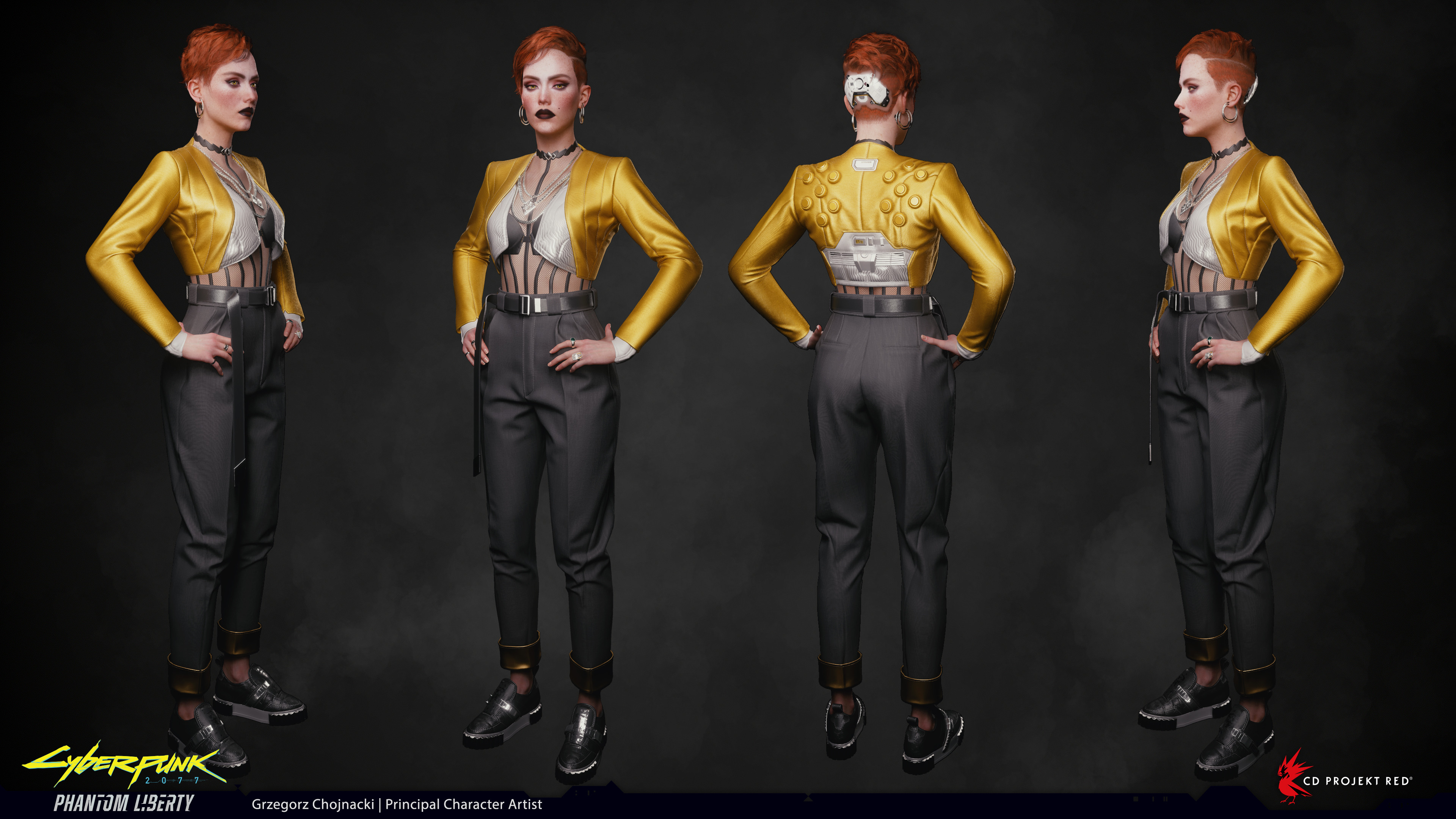 Grzegorz Chojnacki - Cyberpunk 2077: Phantom Liberty - Aurore Cassel clothes