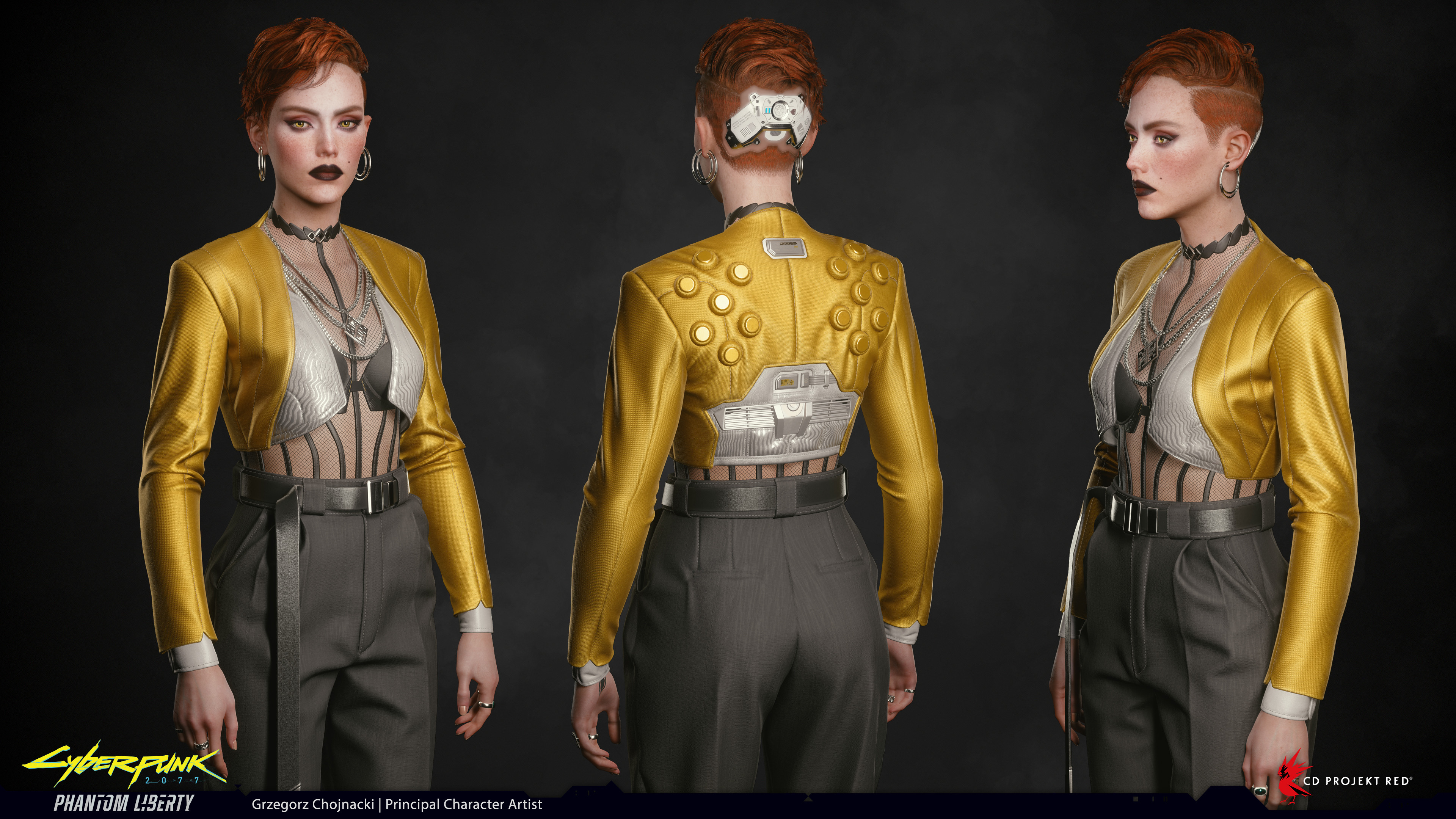 Grzegorz Chojnacki - Cyberpunk 2077: Phantom Liberty - Aurore Cassel clothes
