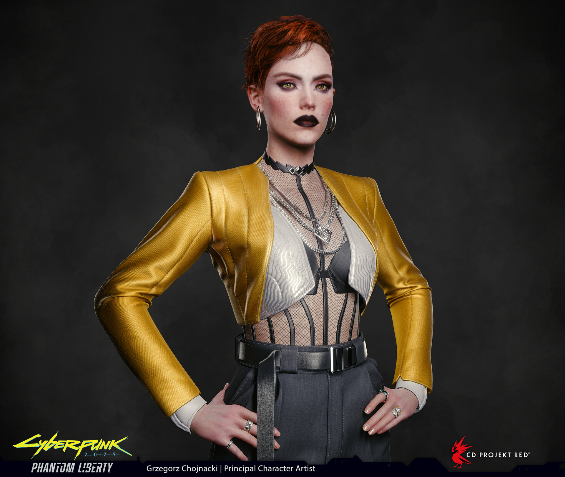 Grzegorz Chojnacki - Cyberpunk 2077: Phantom Liberty - Aurore Cassel clothes