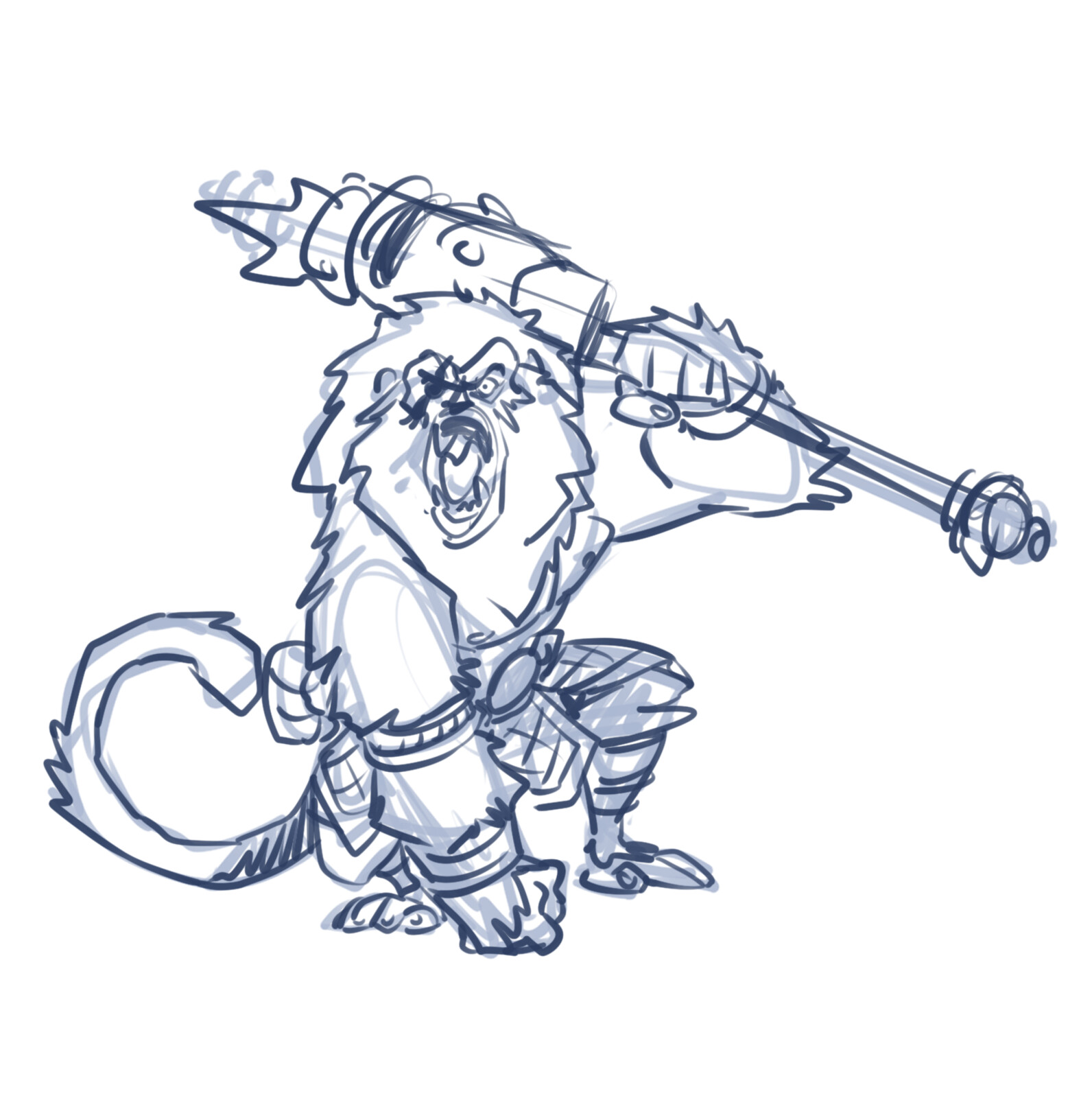 Bone Dust - Ape warrior