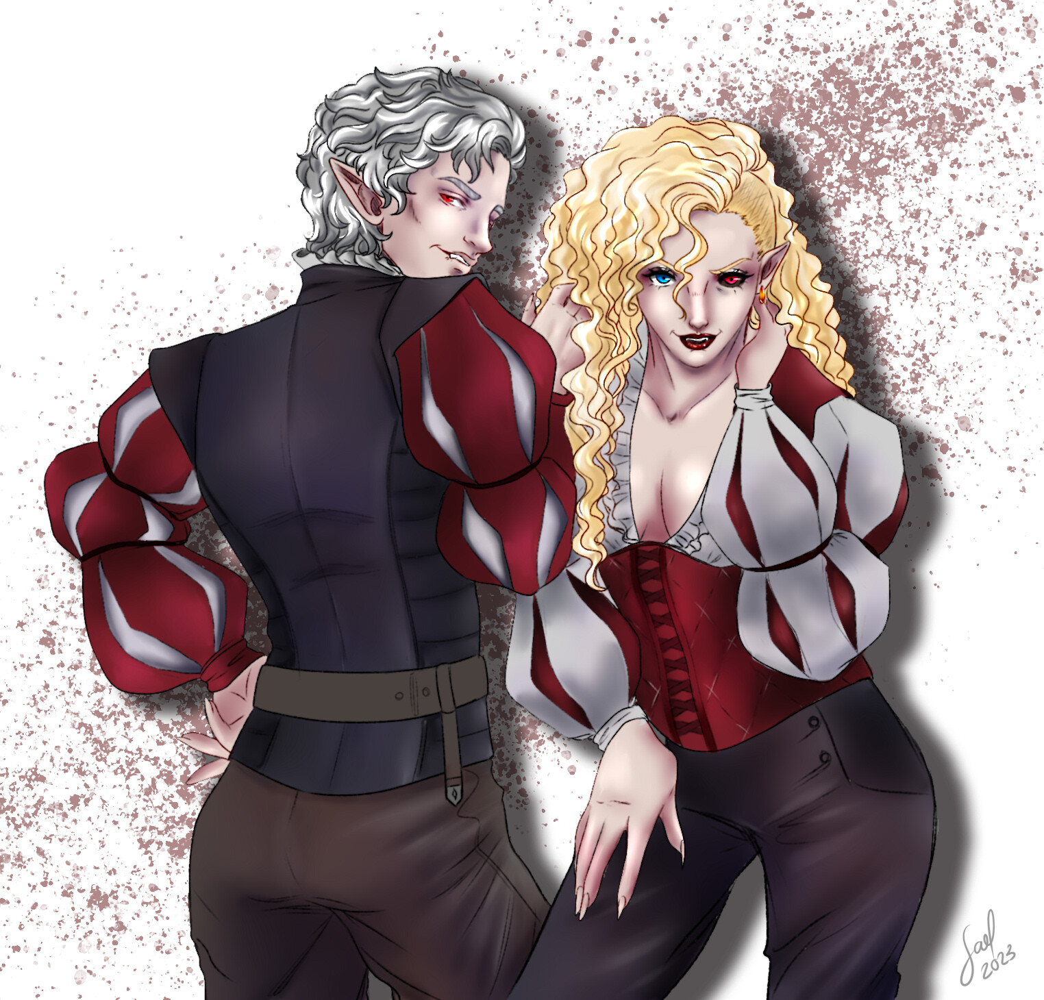 ArtStation - Sassy Vampires