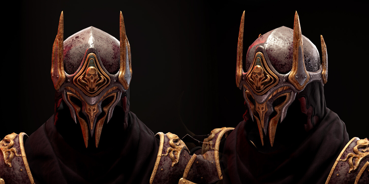 Jay Jang - Haunted Armor Outfit-Guild Wars 2 Fan Art Modeling