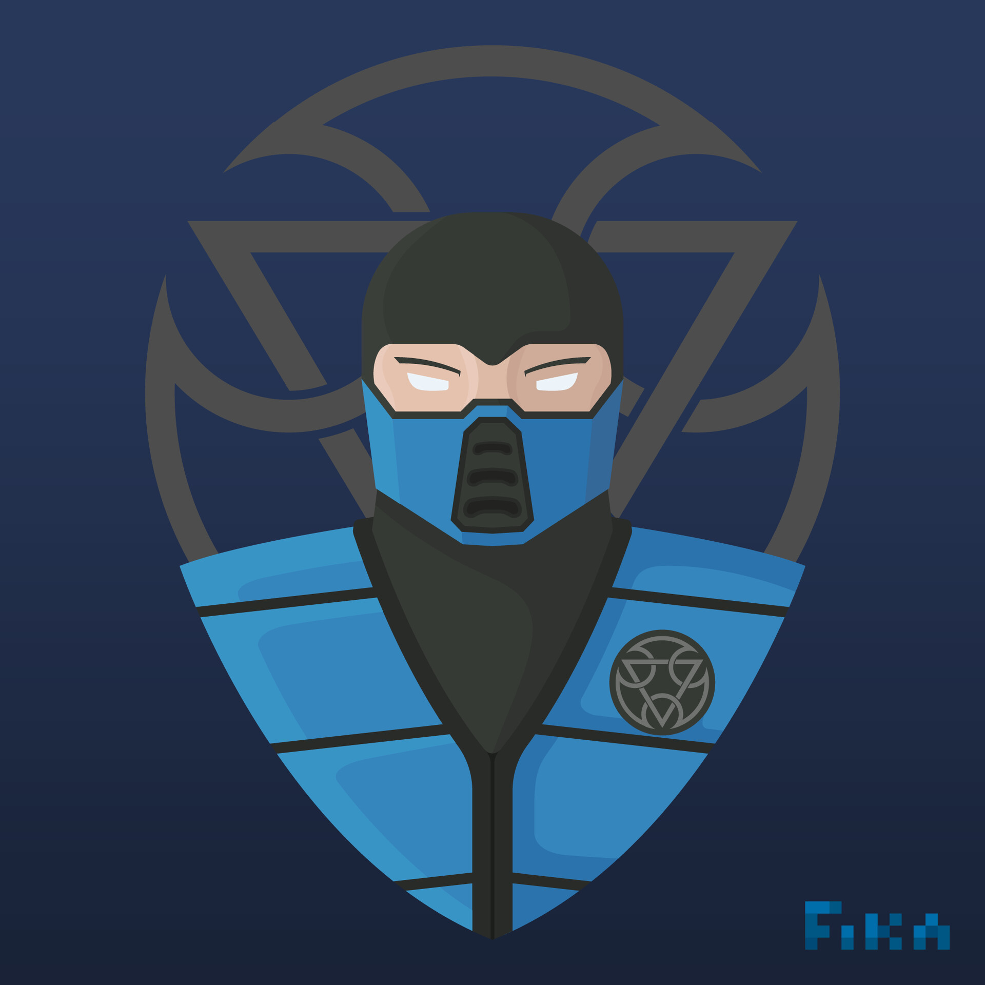 ArtStation - Sub Zero - Wallpaper