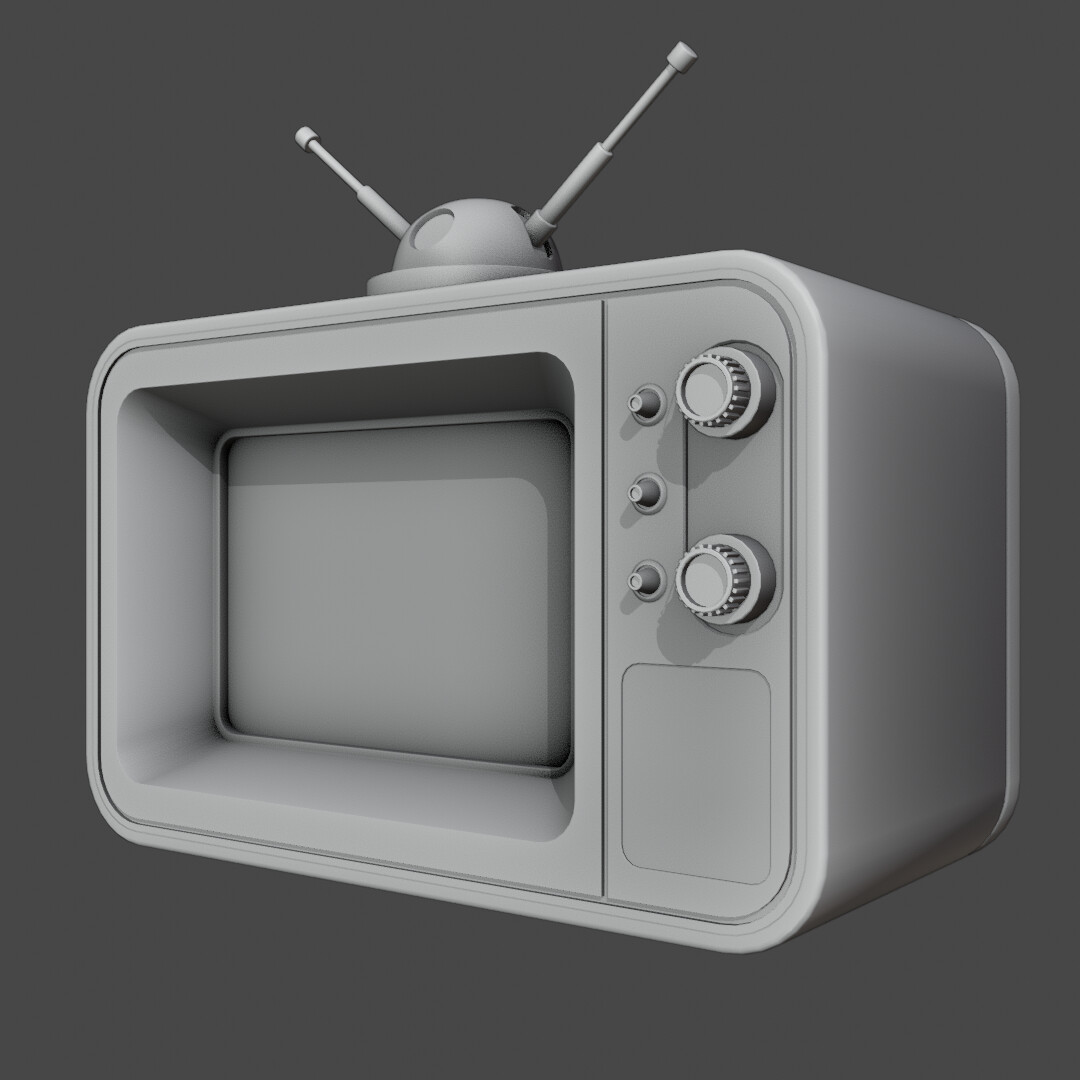 ArtStation - RETRO TV