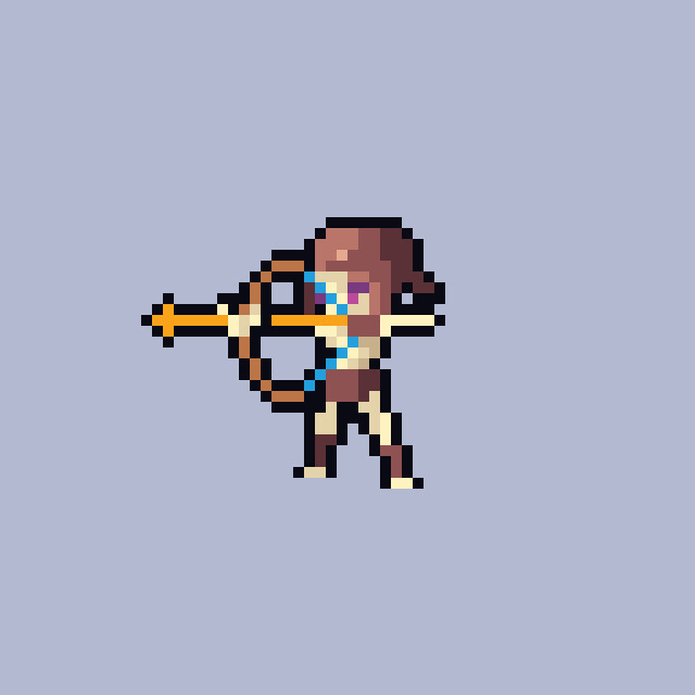 ArtStation - Pixel art Skeleton Archer