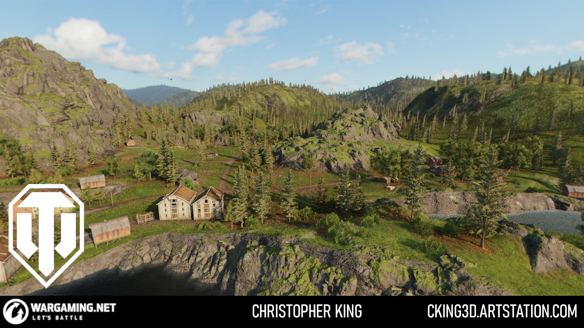 Christopher King - Fjords Map - World of Tanks Modern Armor - Soldiers ...