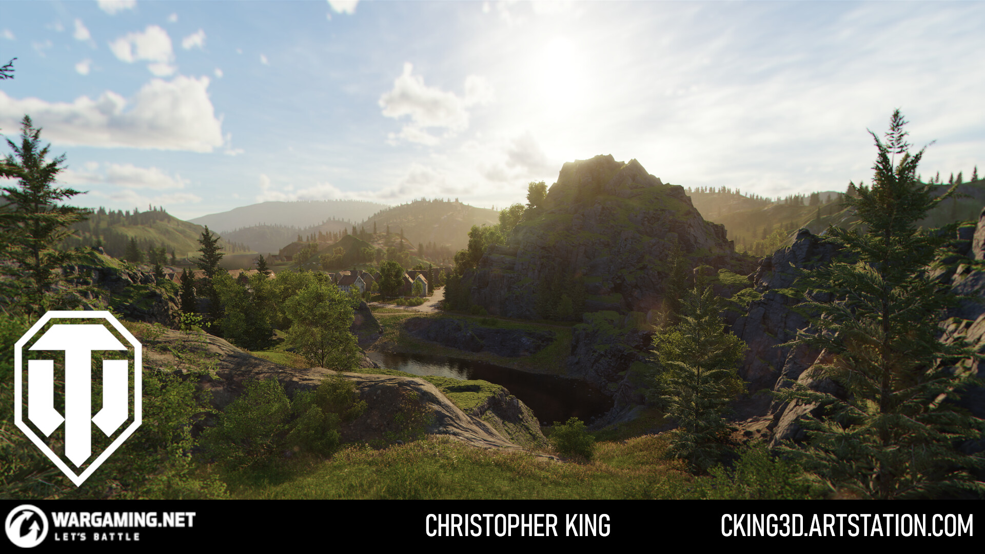 Christopher King - Fjords Map - World of Tanks Modern Armor - Soldiers ...