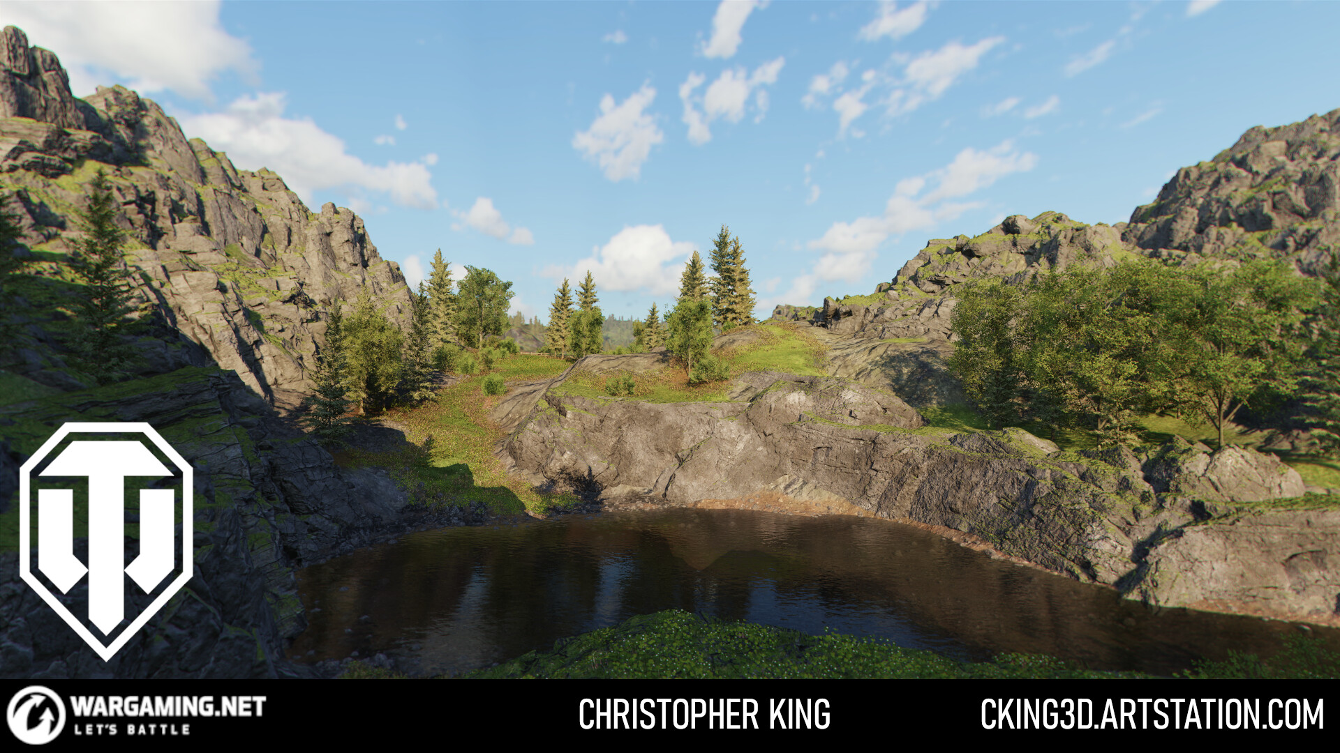 Christopher King - Fjords Map - World of Tanks Modern Armor - Soldiers ...