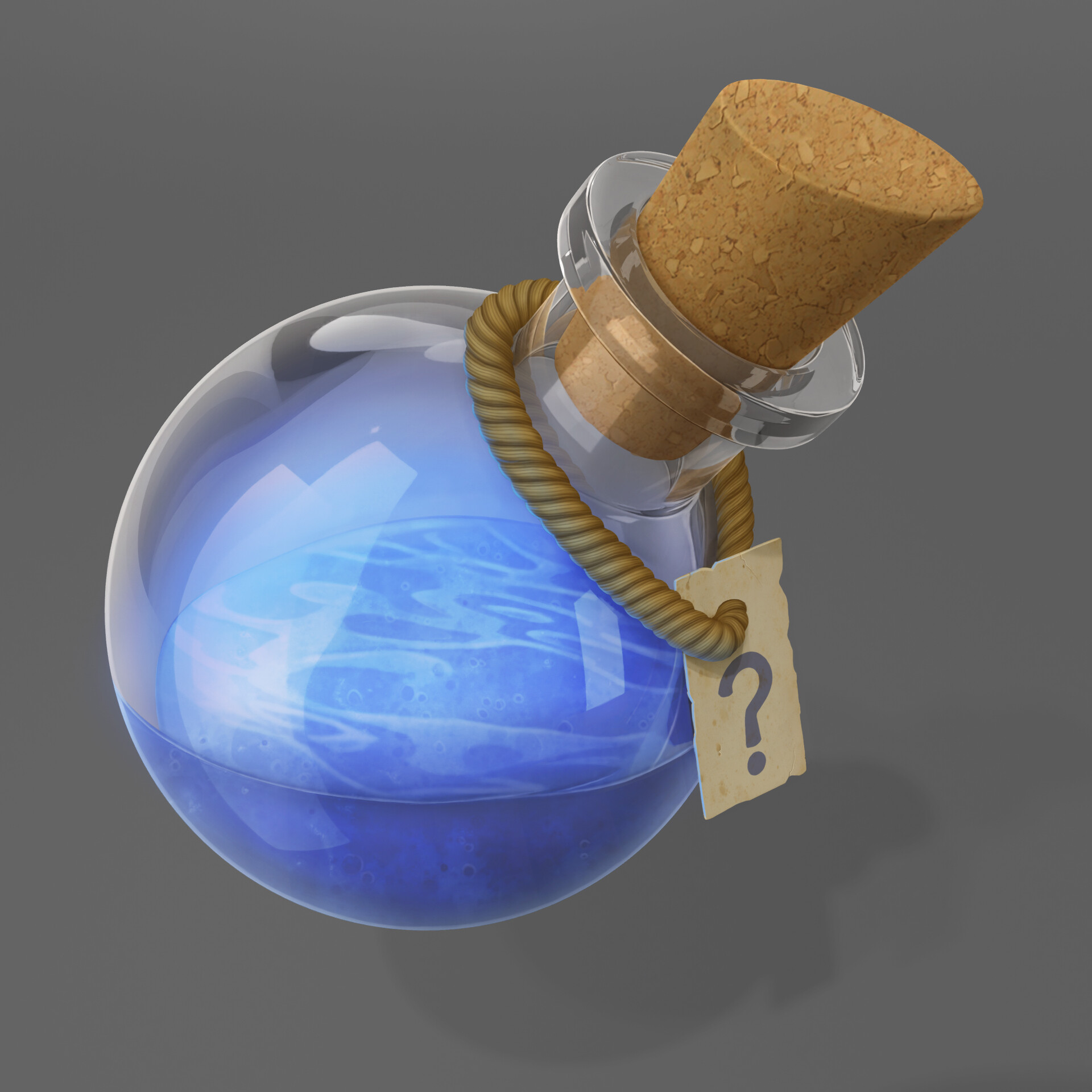ArtStation - Potion bottle