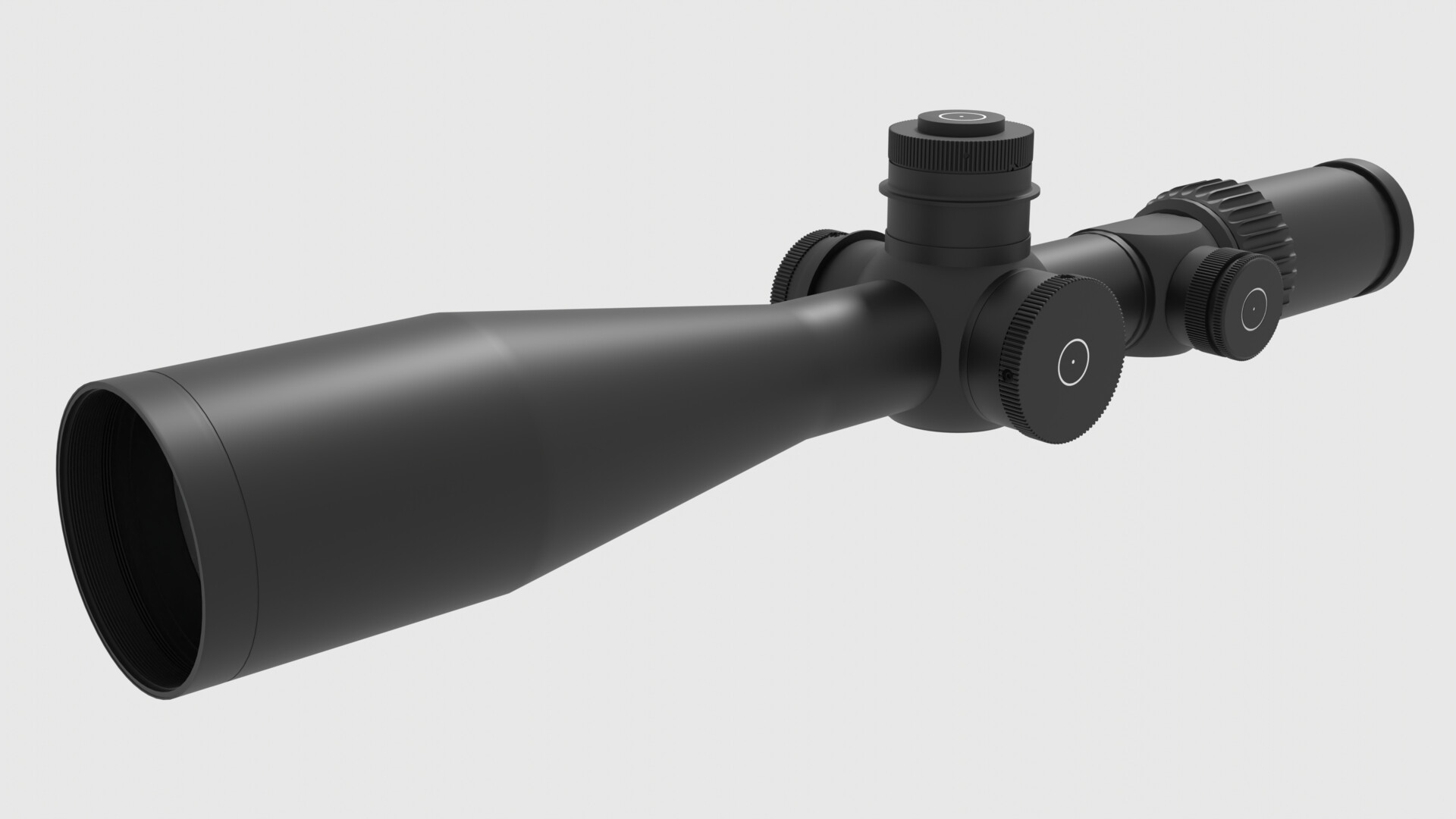 ArtStation - Rifle Scope BLACK and FDE