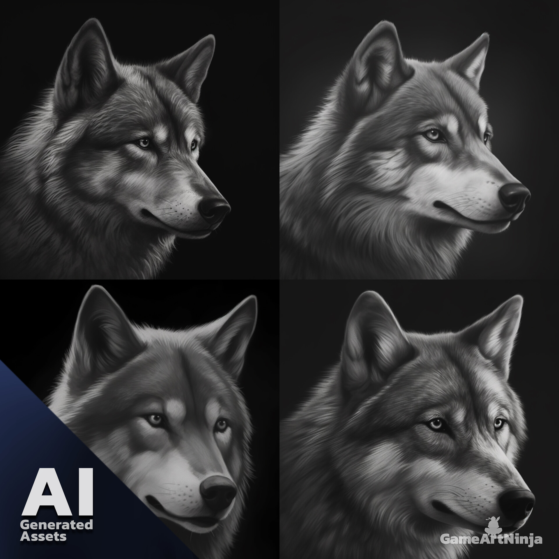 ArtStation - AI-generated game assets