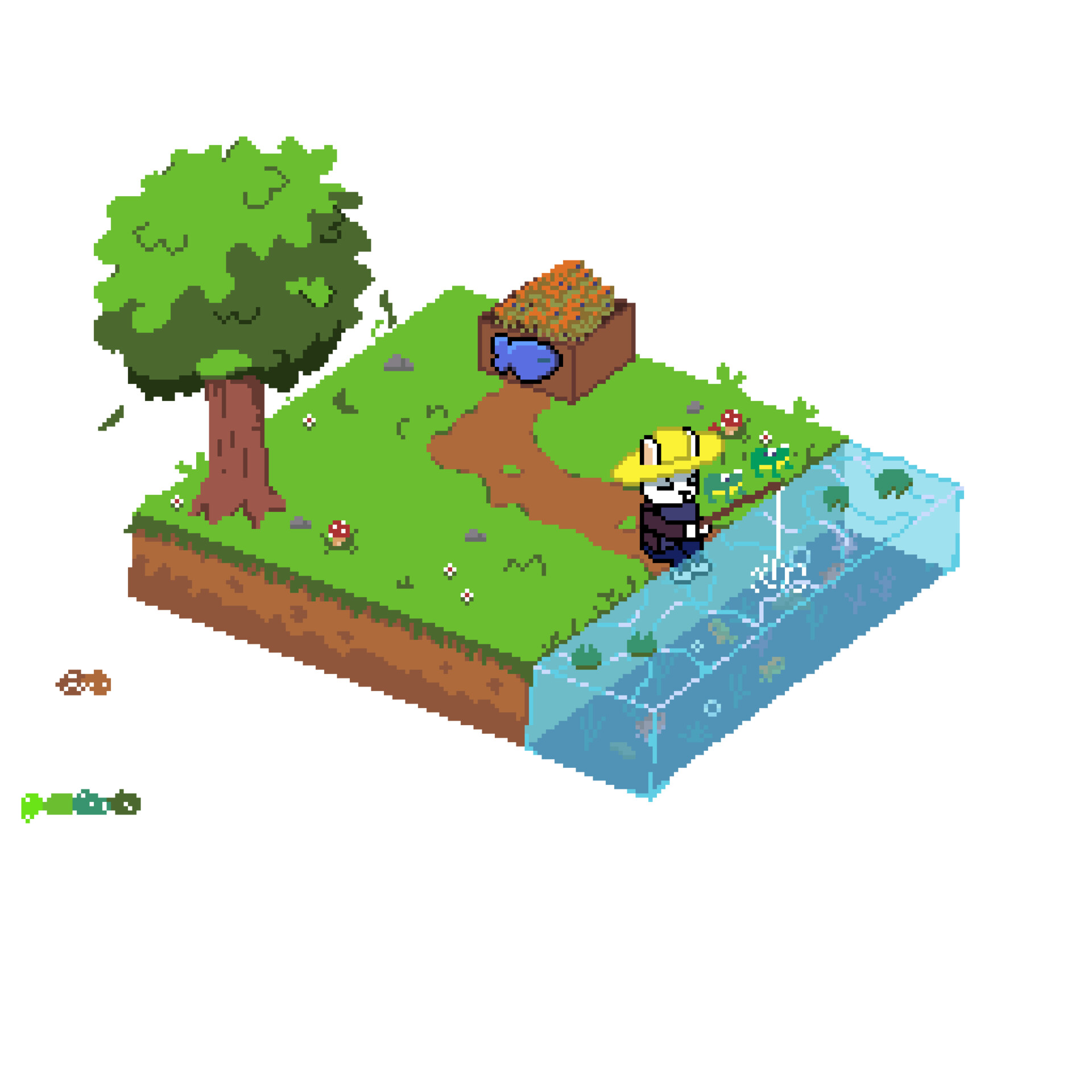 ArtStation - Bunny fishing