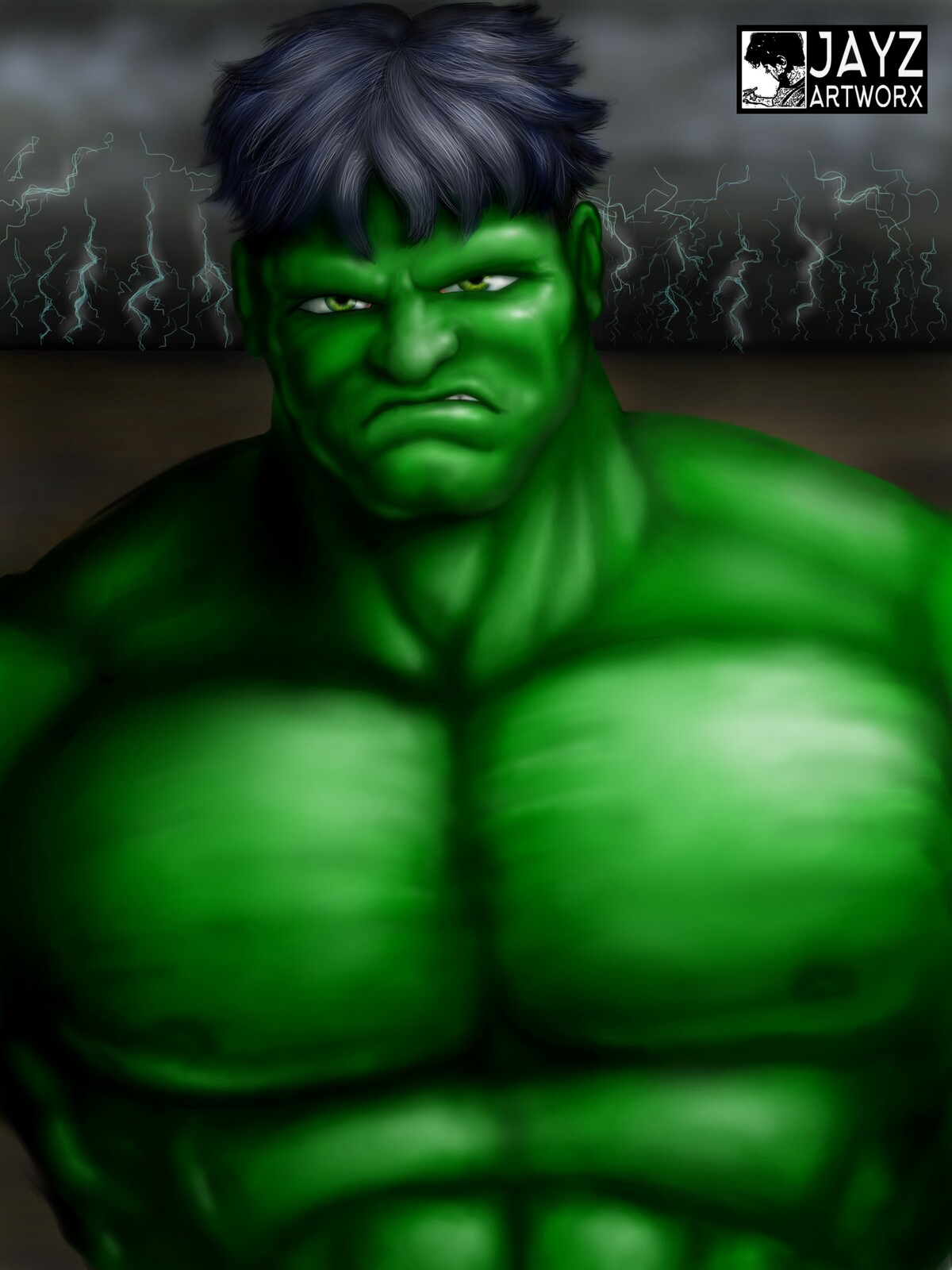 Jayson Colina - hulk fanart