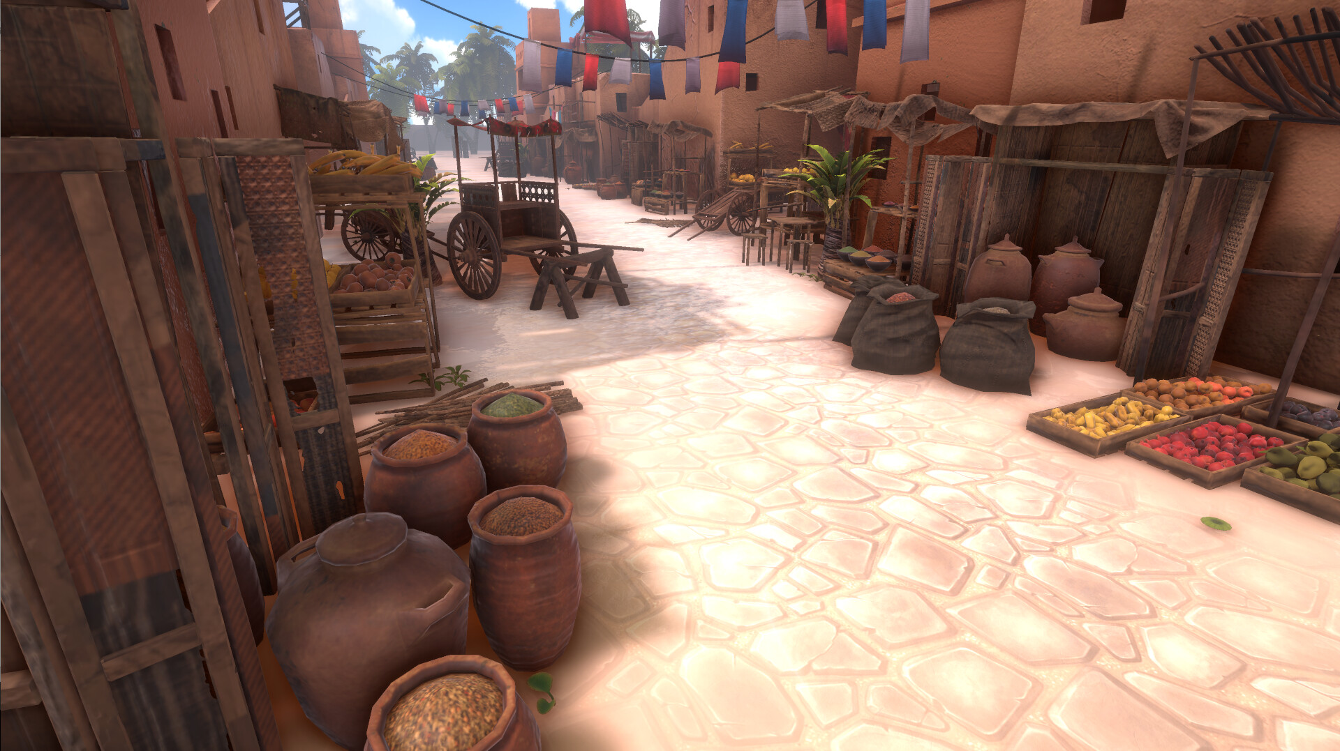 ArtStation - 3D Desert Village