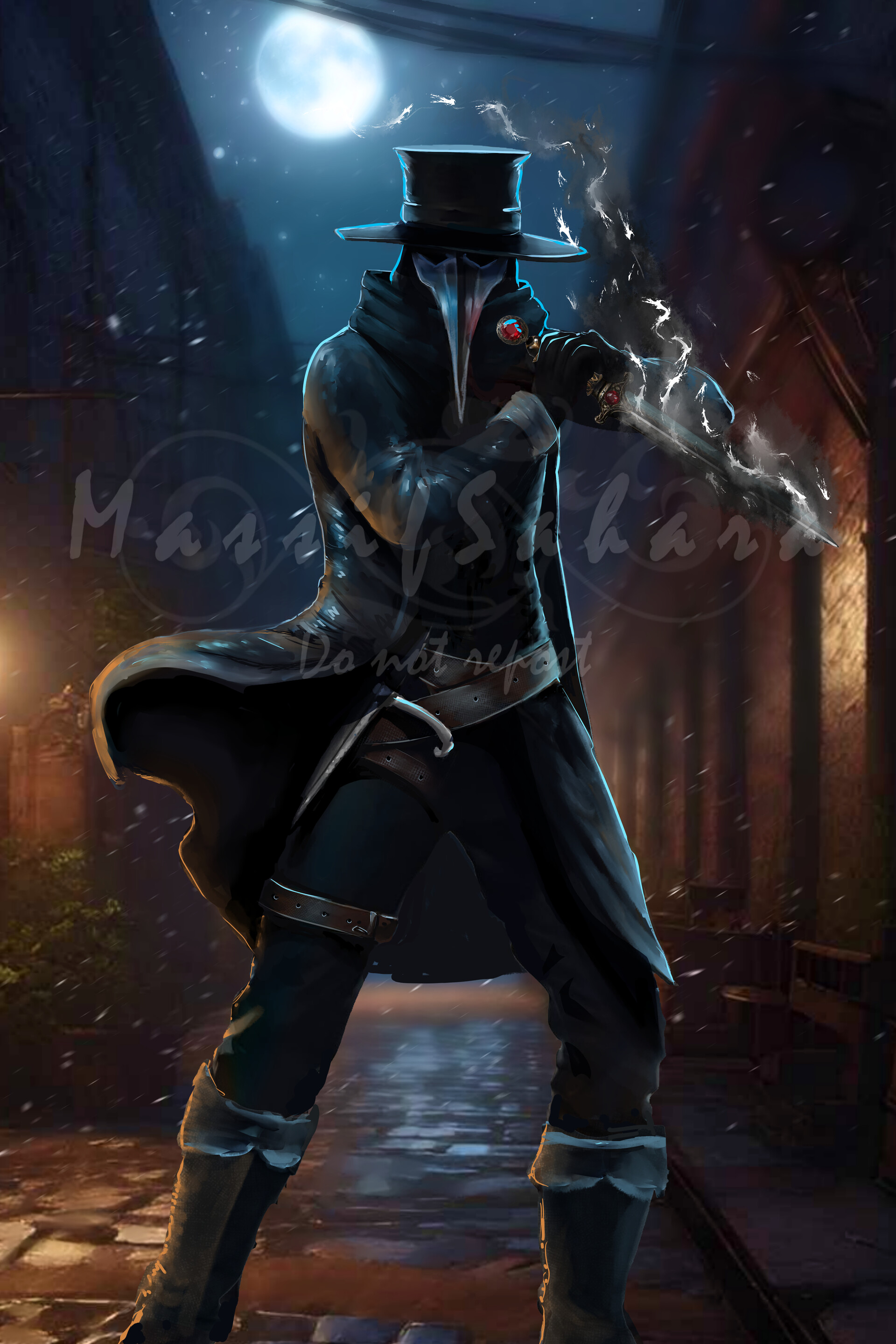 ArtStation - Commission "The Plague Doctor"