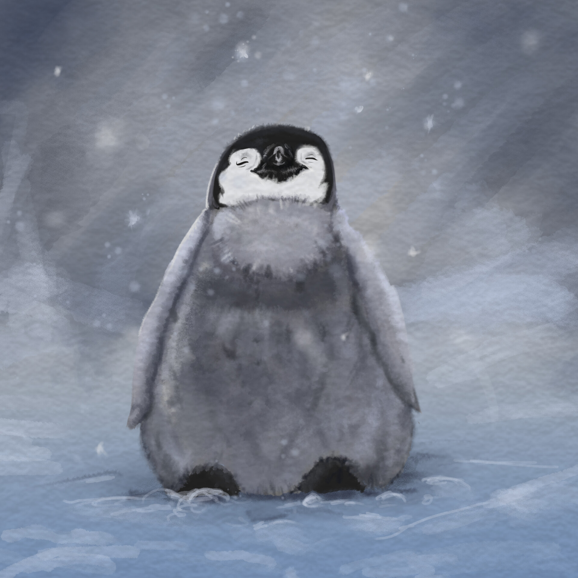 ArtStation - Little penguin