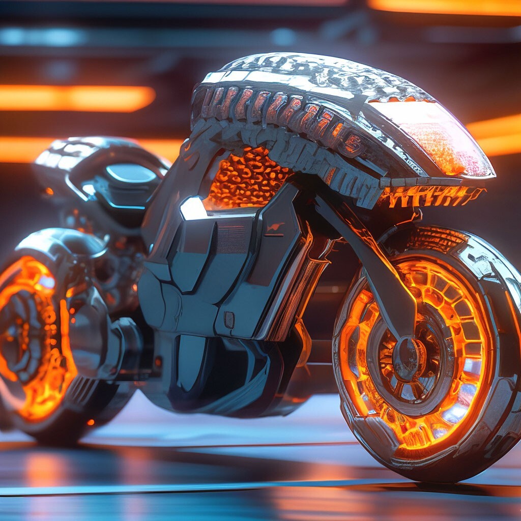 Alexey Starodumov - Alien motorcycles