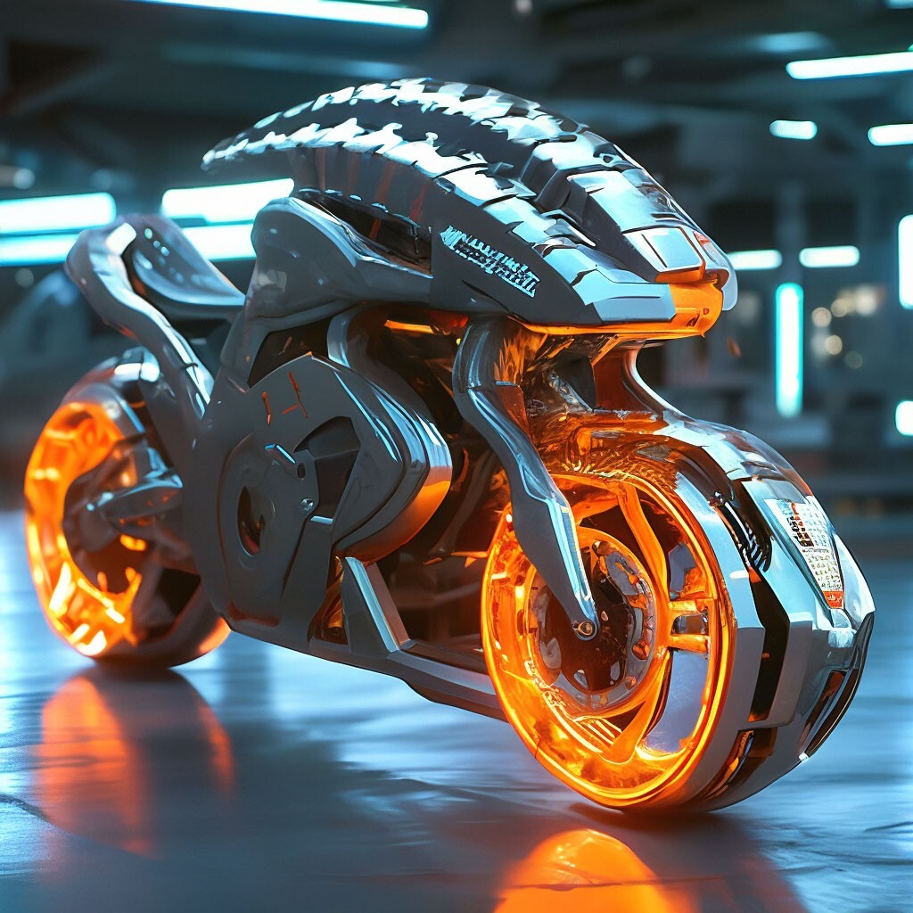 Alexey Starodumov - Alien motorcycles